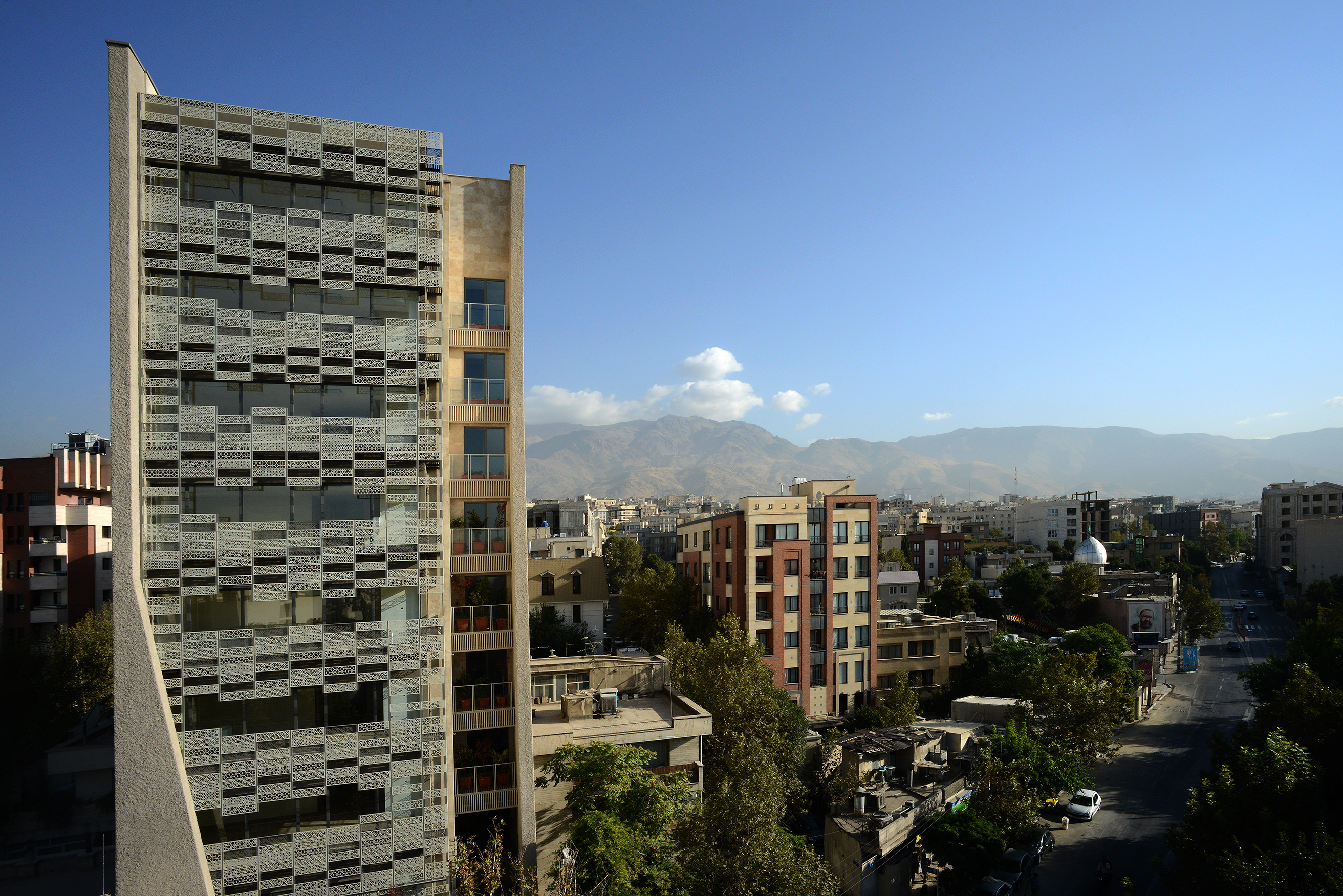 Haghighi Residential Building by Boozhgan Architectural Studio - Architizer