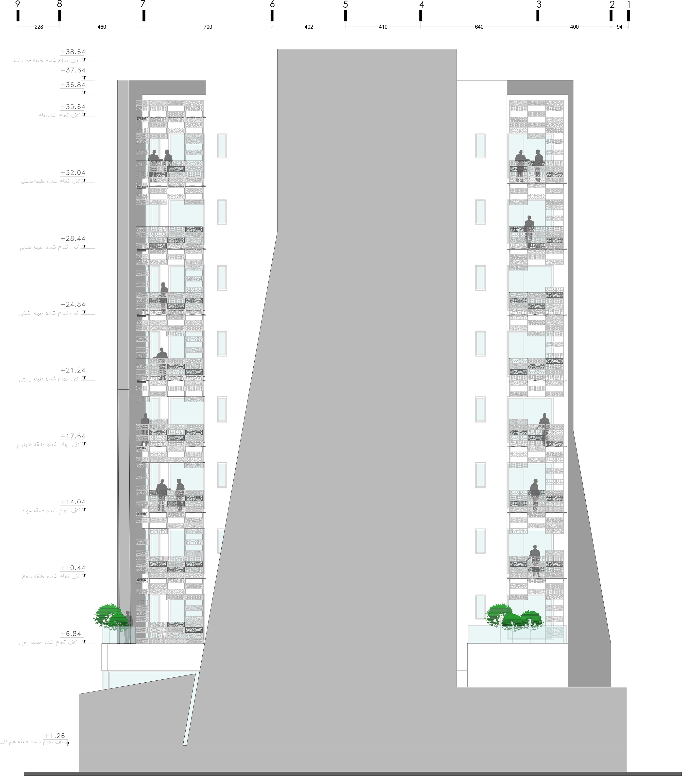 MEHRAZ OFFICE-COMMERCIAL BUILDING by Boozhgan Architectural Studio ...