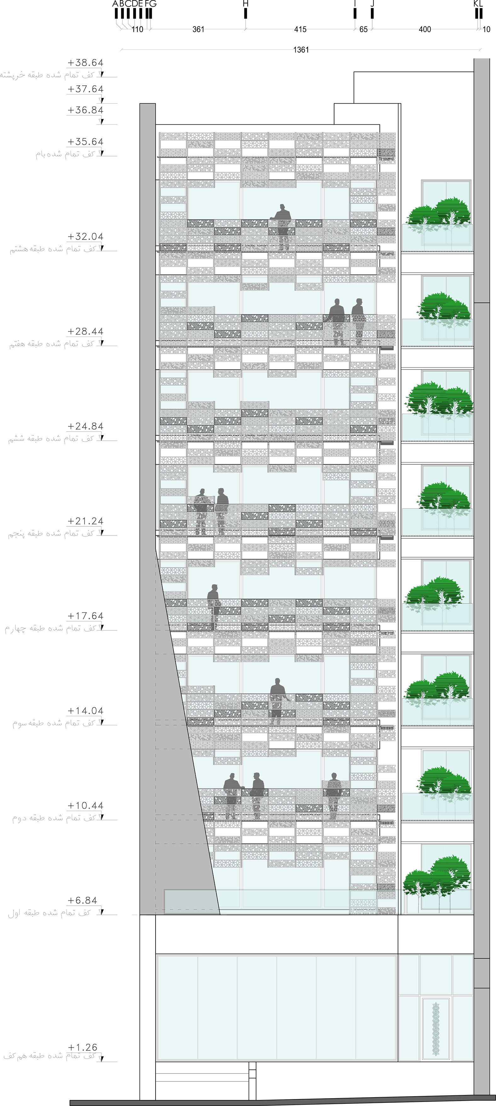 MEHRAZ OFFICE-COMMERCIAL BUILDING by Boozhgan Architectural Studio ...