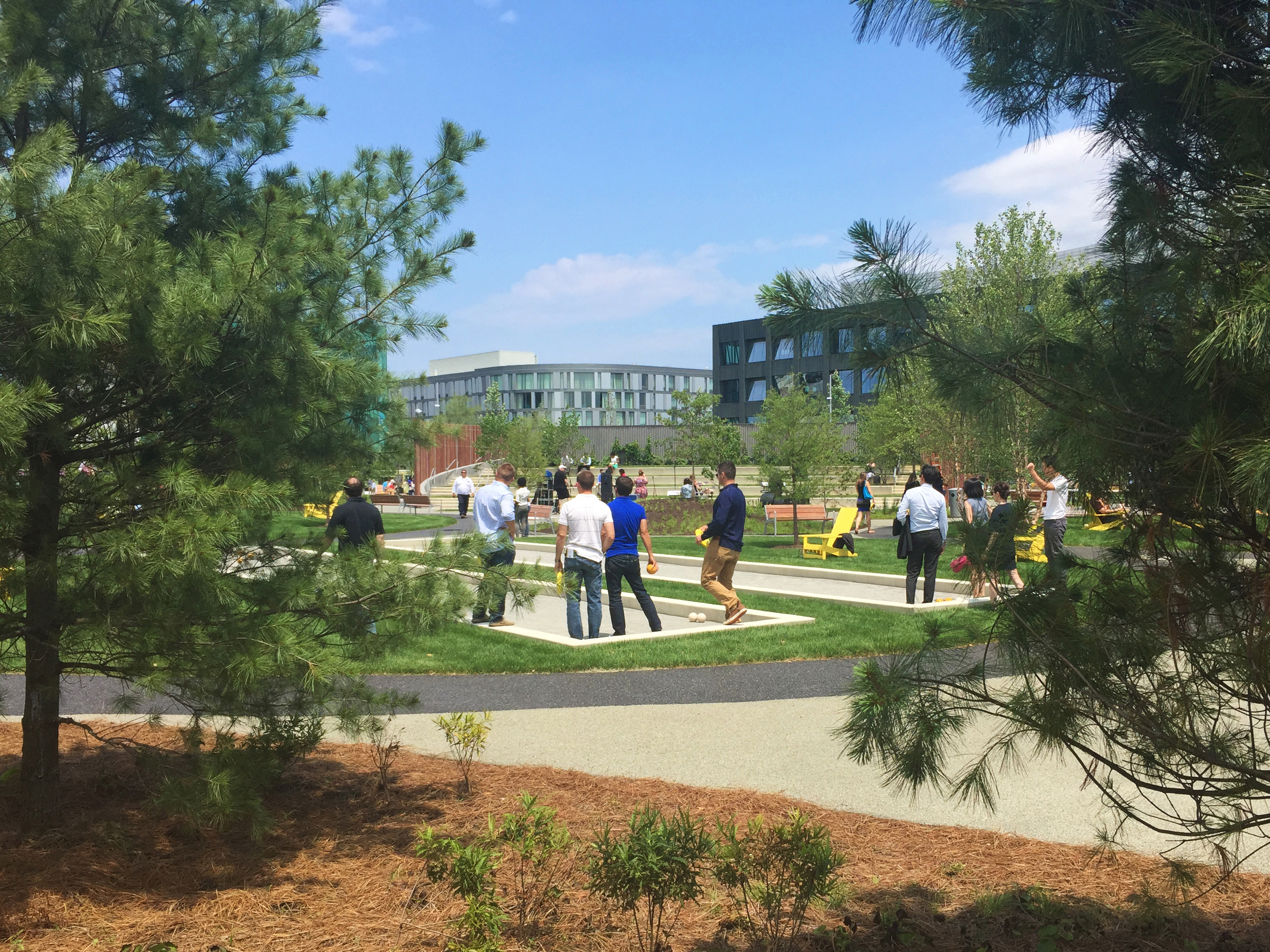 Navy Yard Central Green by James Corner Field Operations - Architizer