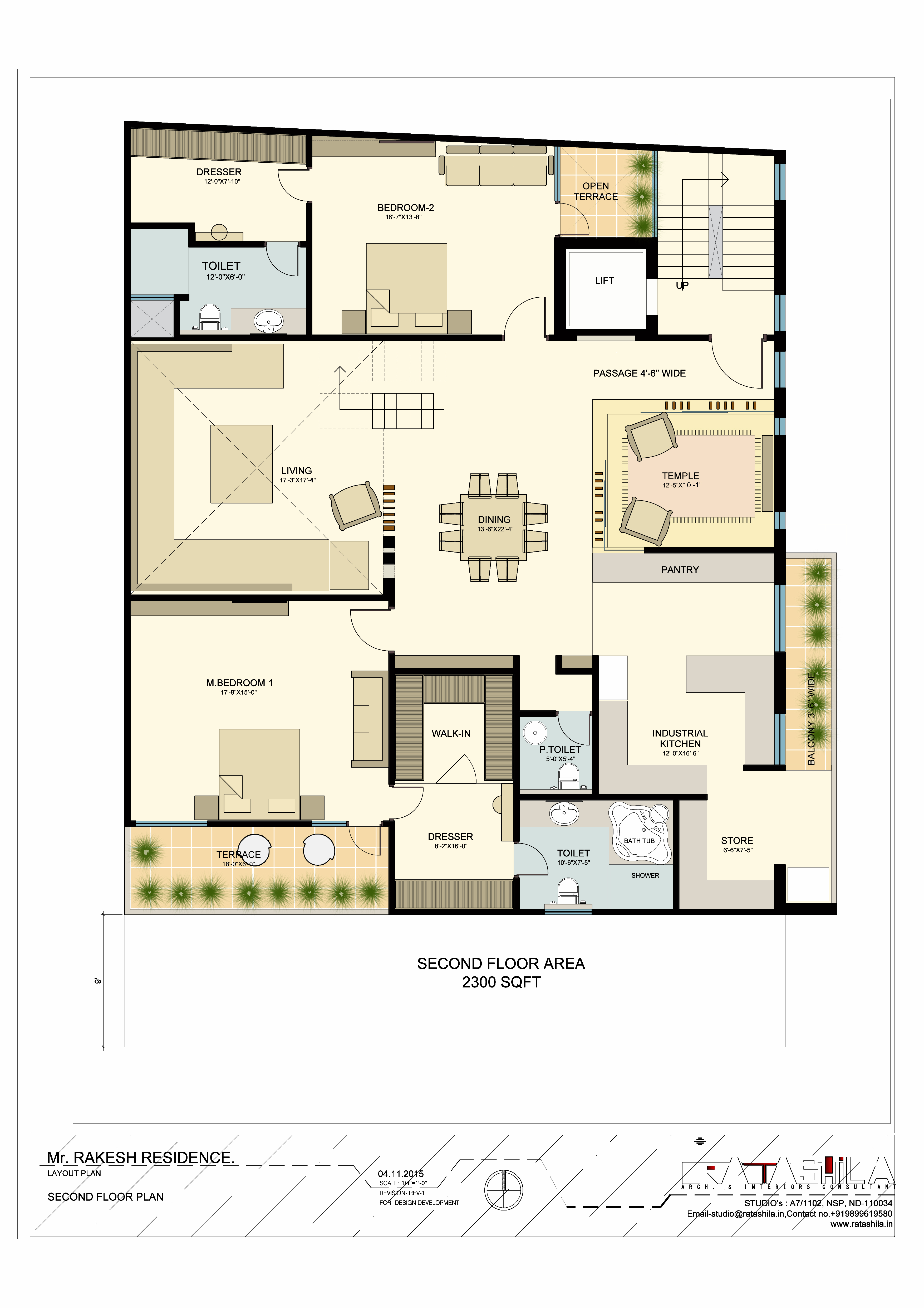 Mixed use building by Ratashila - Architizer