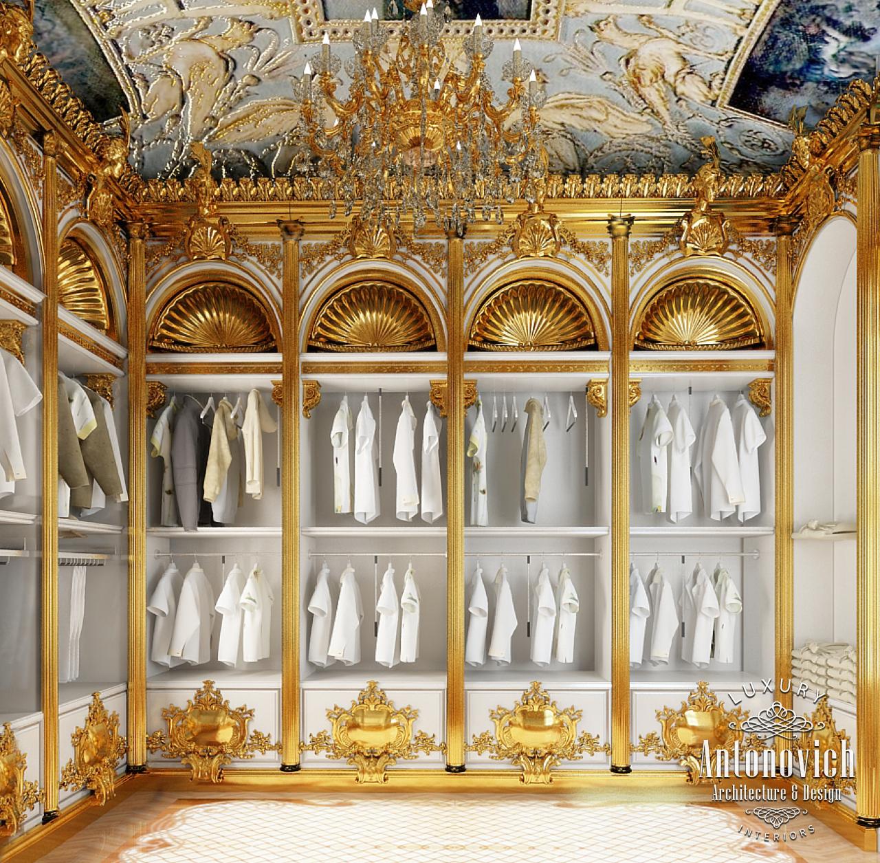 Custom Dressing Room Dubai by LUXURY ANTONOVICH DESIGN - Architizer