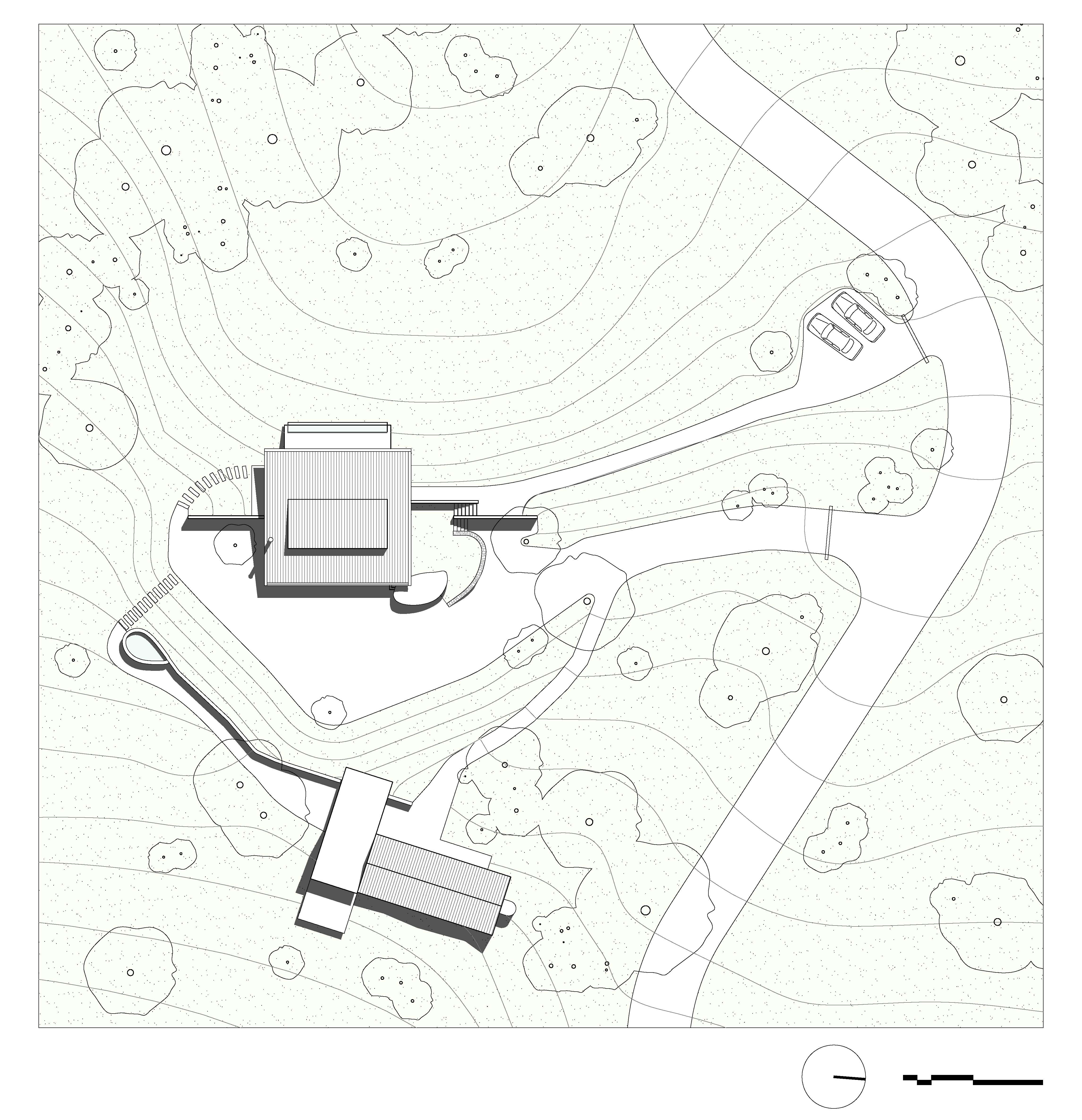 half-slope house by Denis Joelsons + Gabriela Baraúna Uchida - Architizer