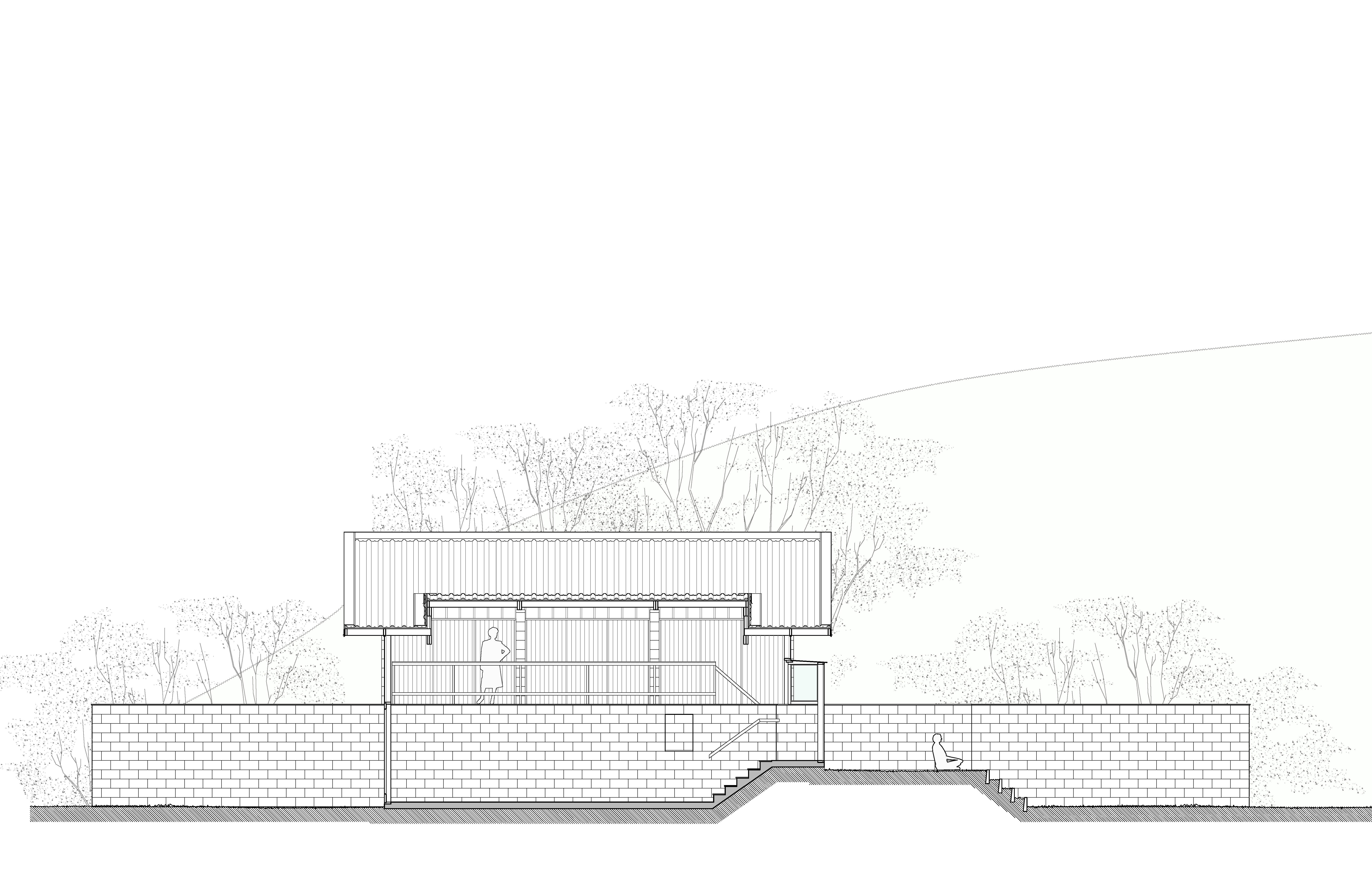 half-slope house by Denis Joelsons + Gabriela Baraúna Uchida - Architizer