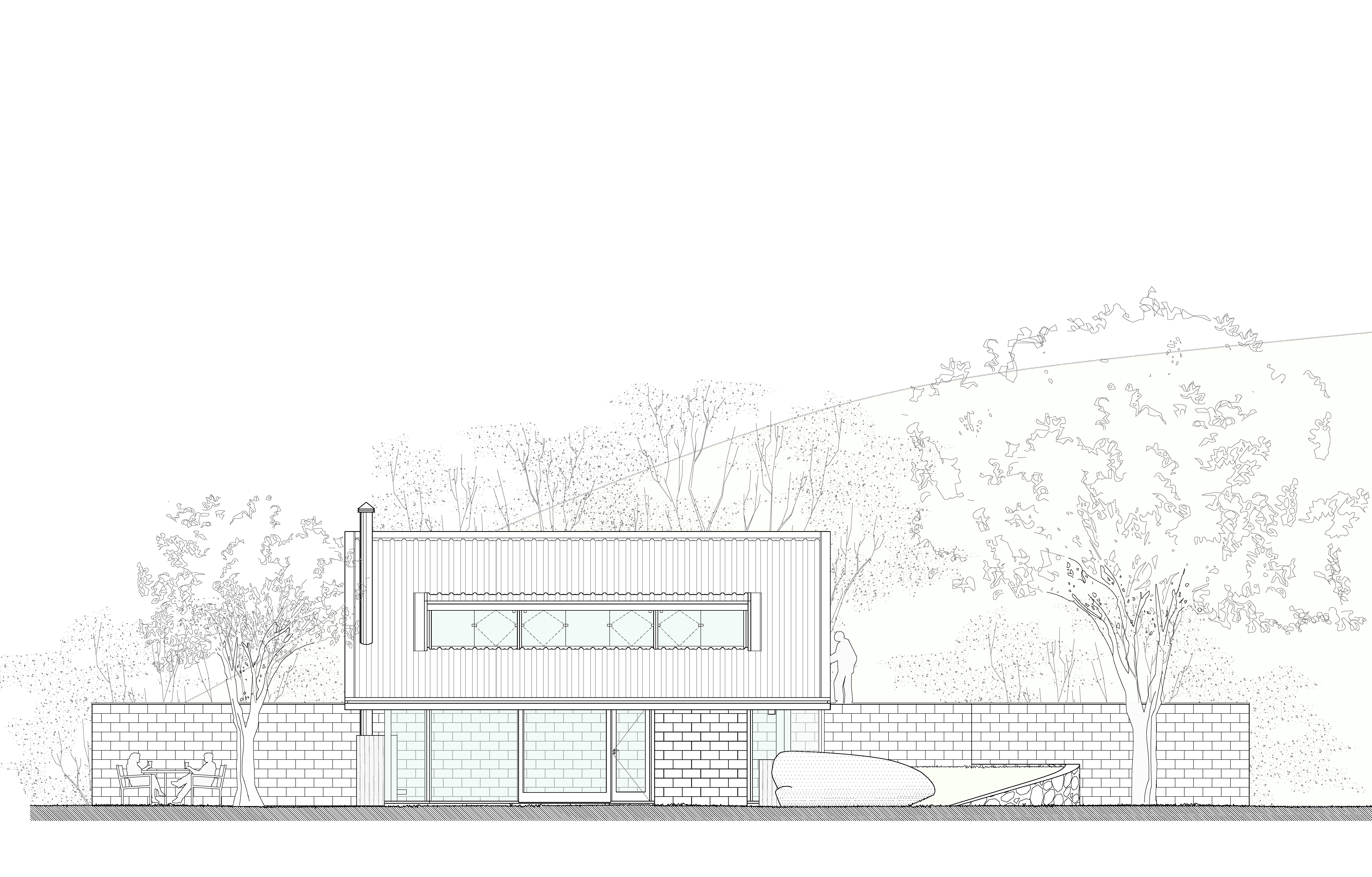 half-slope house by Denis Joelsons + Gabriela Baraúna Uchida - Architizer