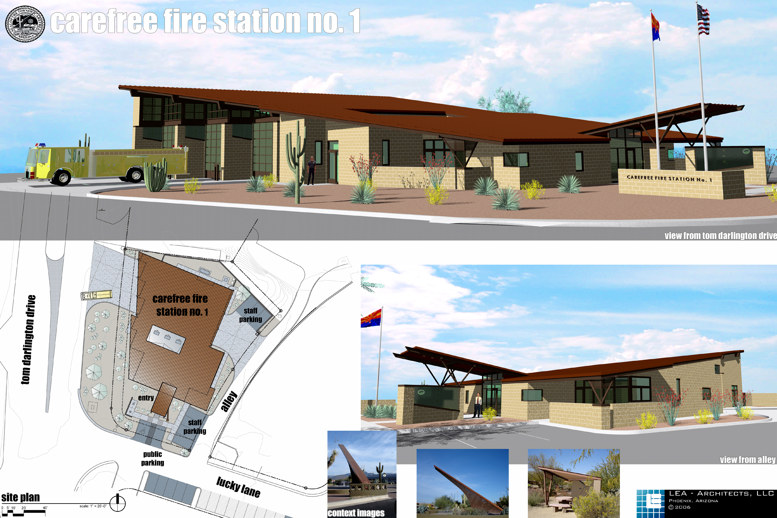 Town of Carefree Fire Station 1 + EOC by LEA Architects, LLC - Architizer