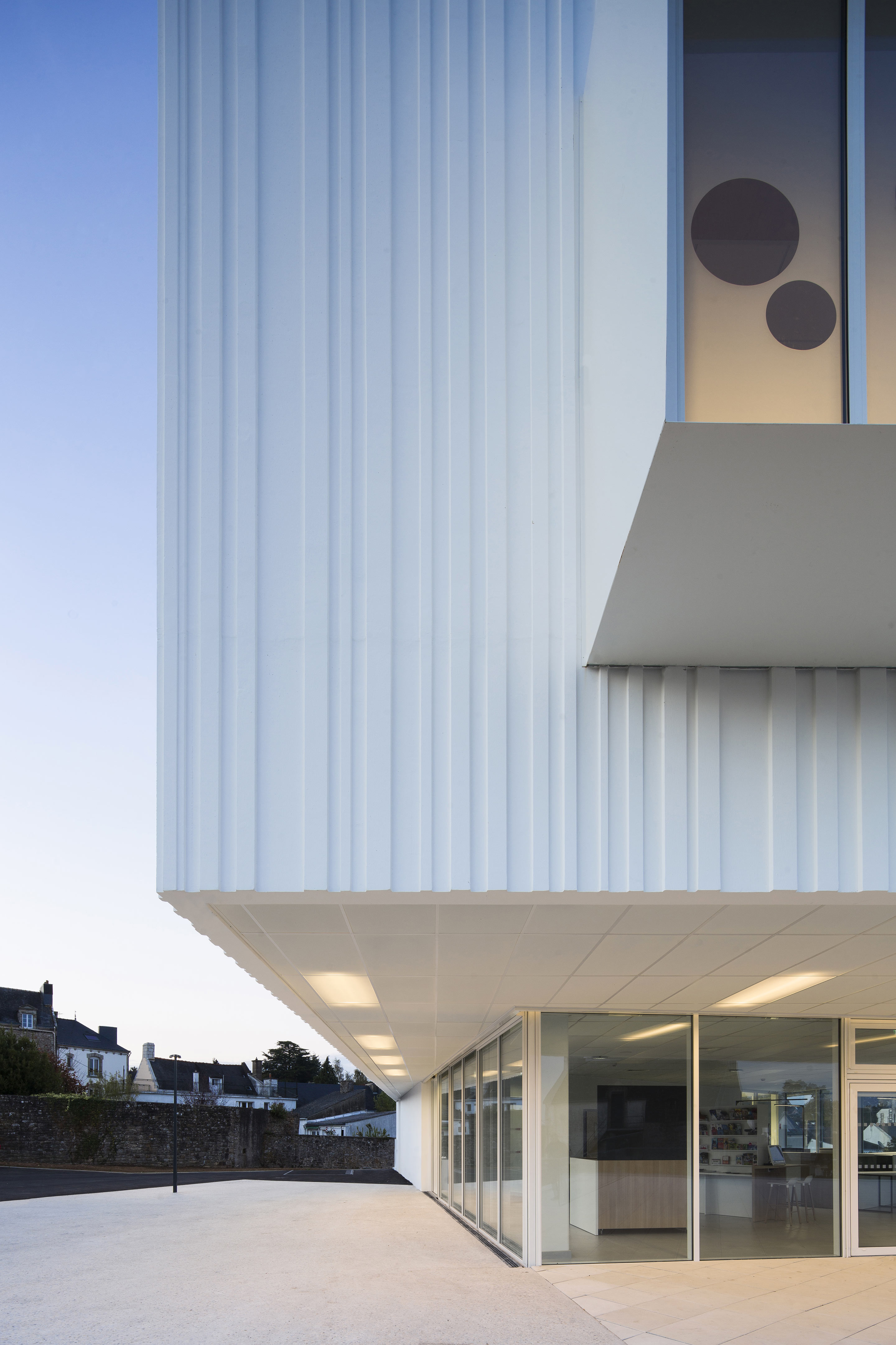 Idea 1420273: Cultural center by STUDIO 02 in Baud, France - Architizer