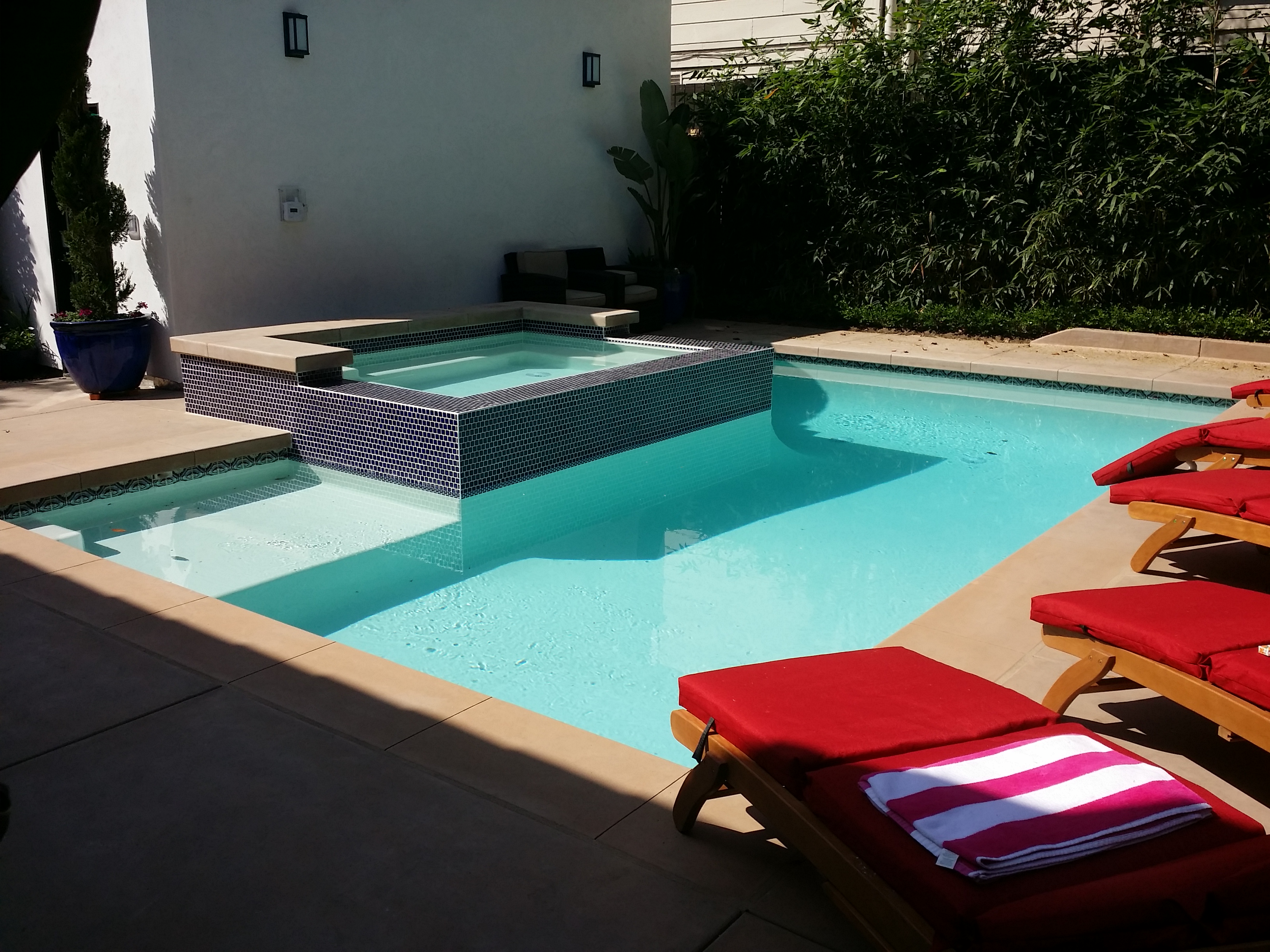 Long Beach Backyard Pool by Intex Design & Construction - Architizer