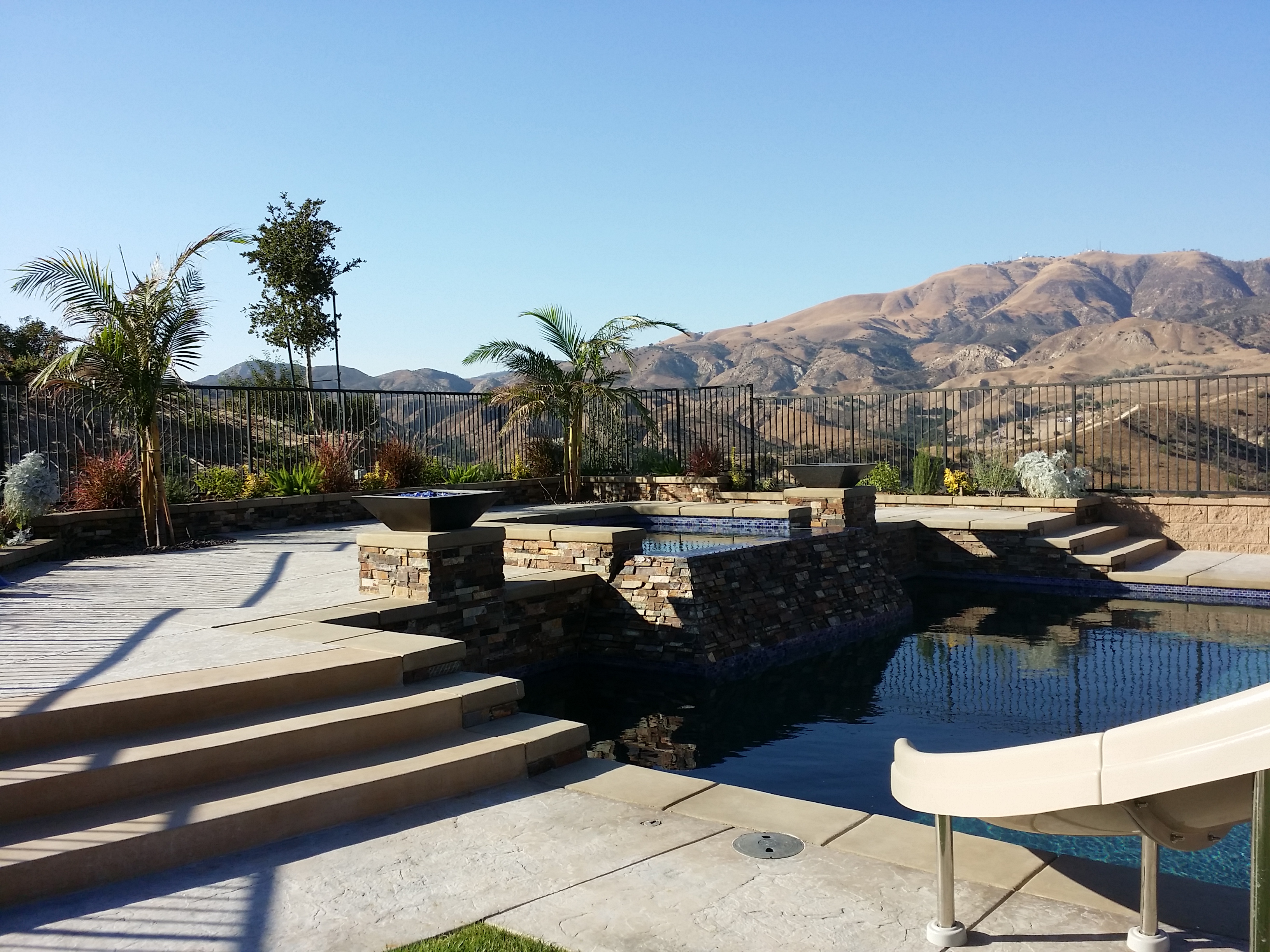 Long Beach Backyard Pool by Intex Design & Construction - Architizer