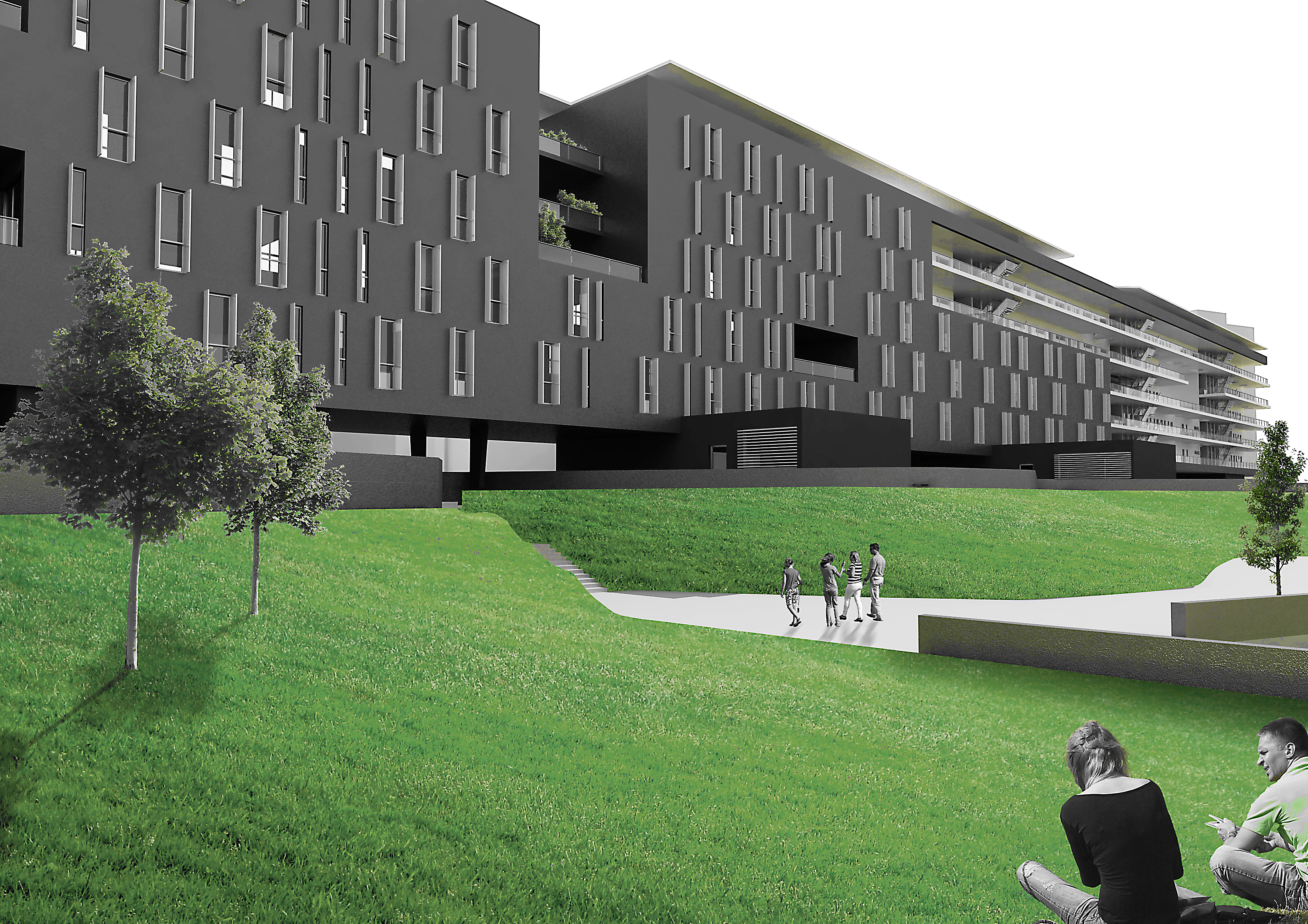 Housing Vigne Nuove by Tommaso Bernabò Silorata Architect - Architizer