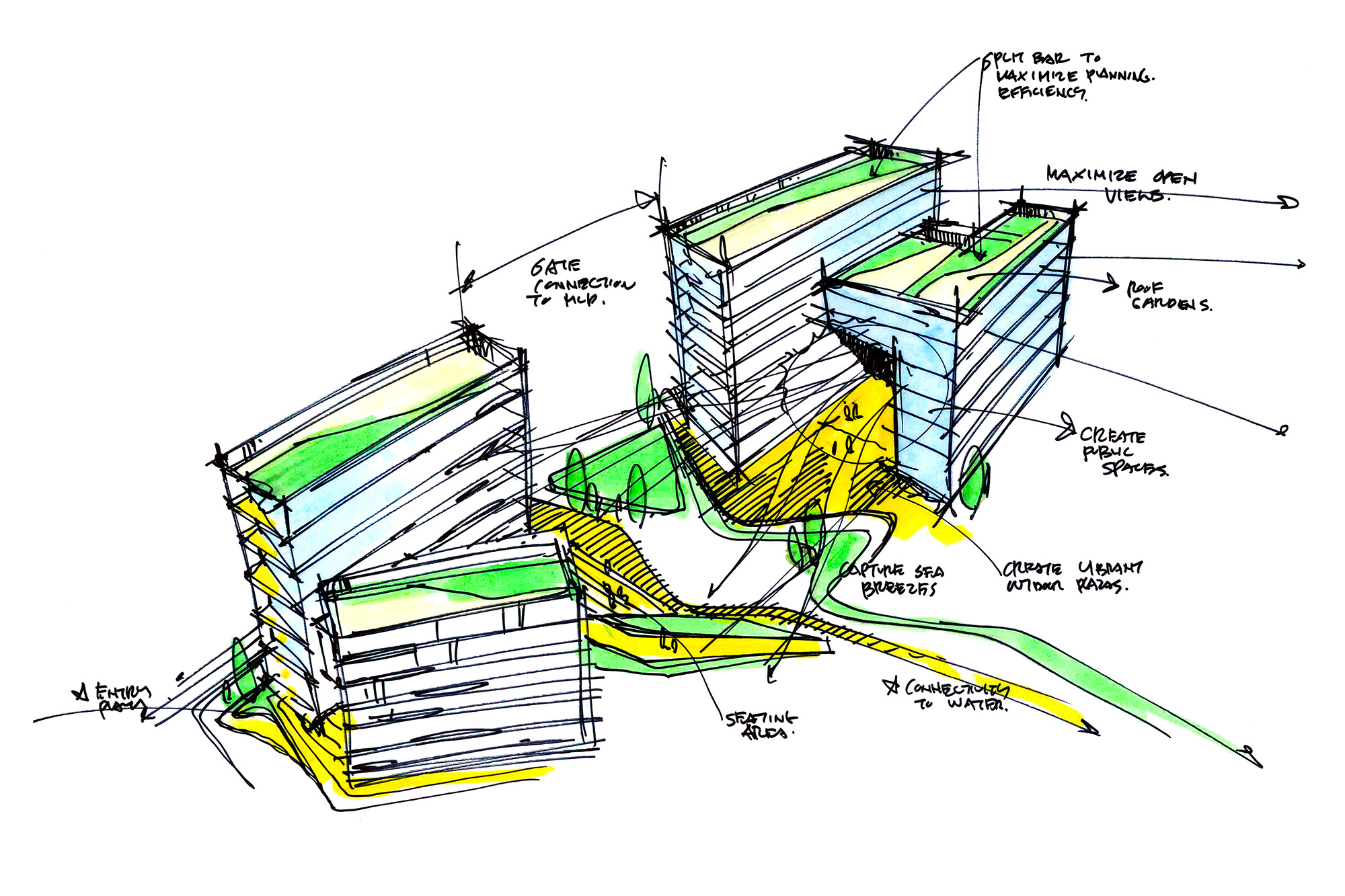 10 DESIGN | High Technology District Commercial Hub by 10 Design ...