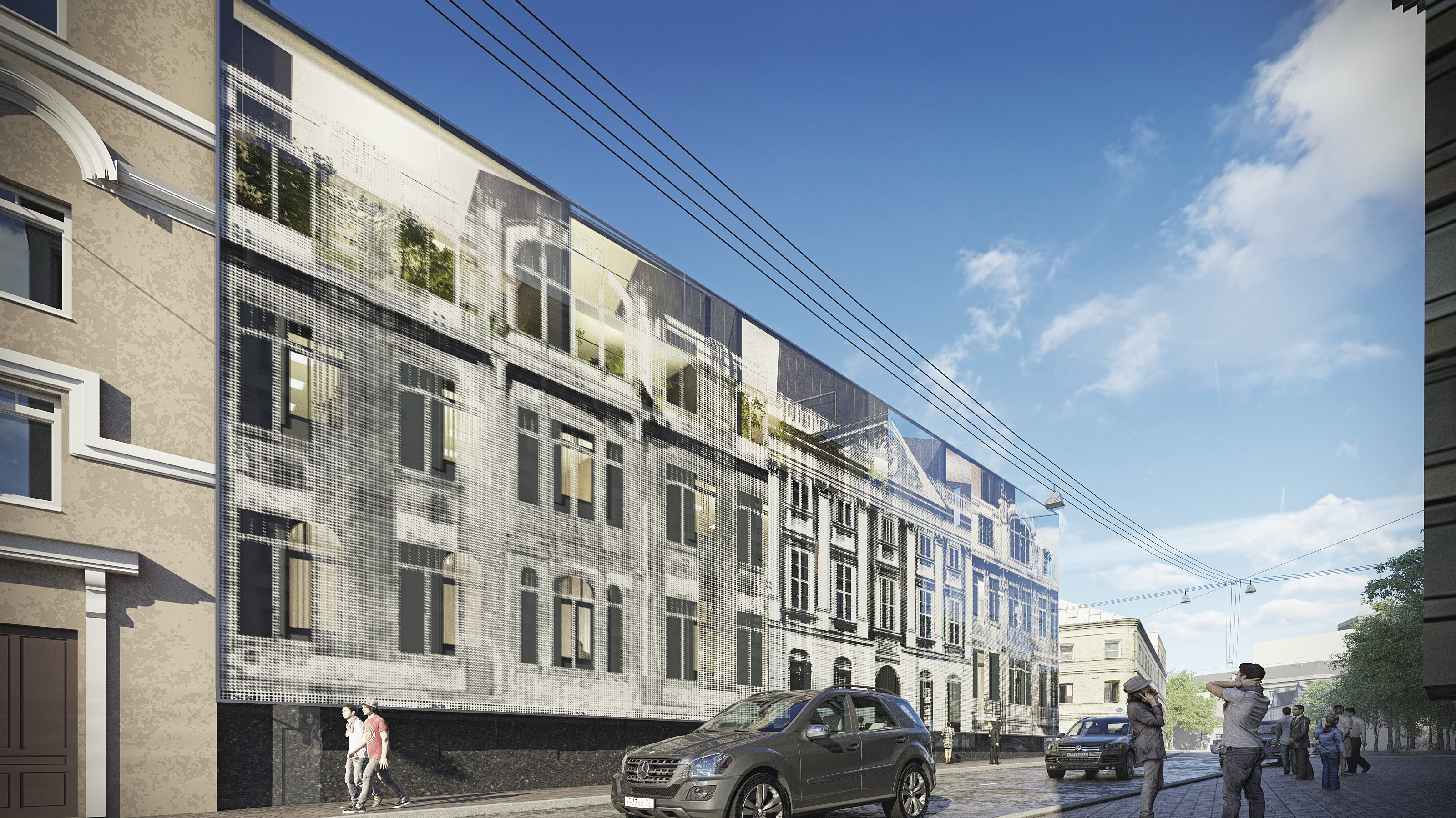 The Property Complex Reconstruction Concept by Arch Group - Architizer