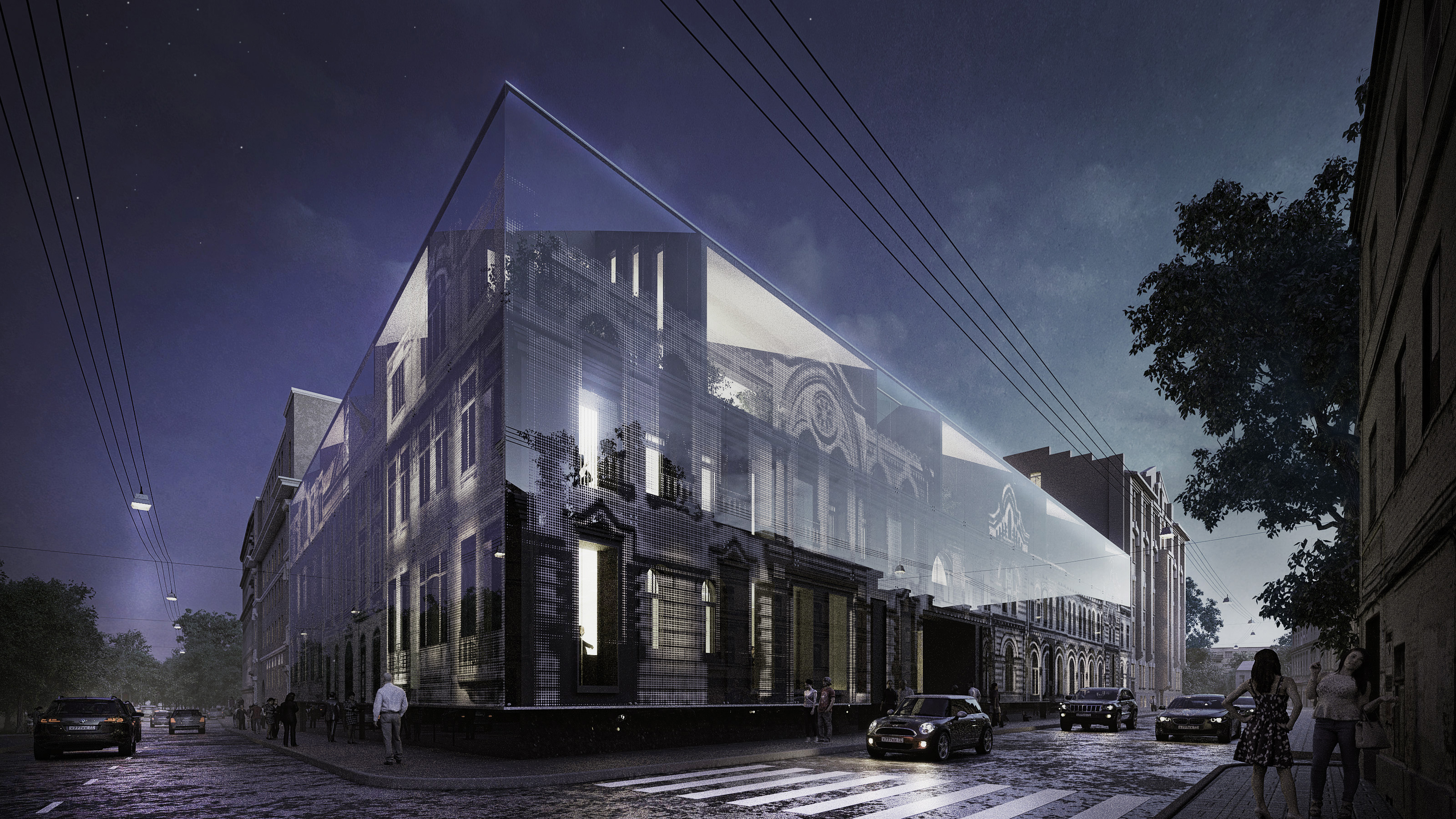 The Property Complex Reconstruction Concept by Arch Group - Architizer