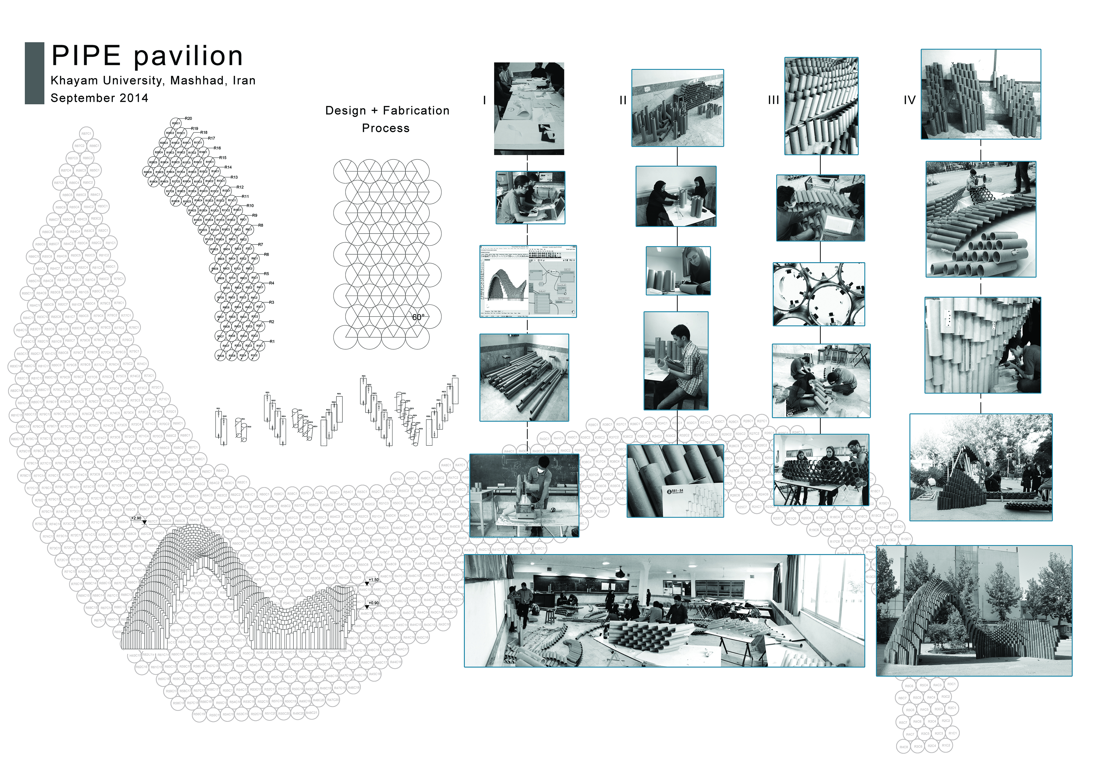 PIPE pavilion - Khayam University temporary pavilion by Farnaz Fattahi ...