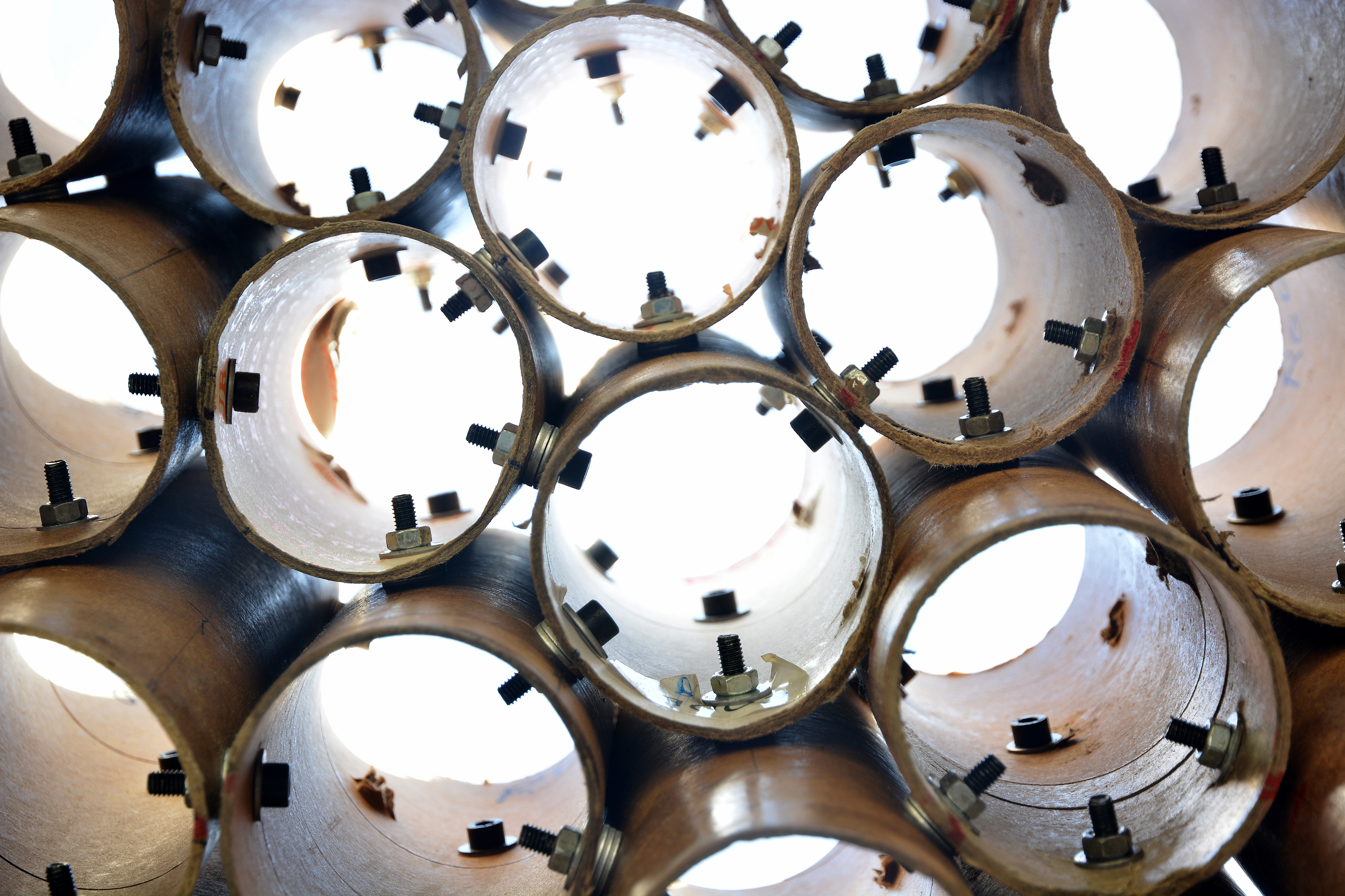 PIPE pavilion - Khayam University temporary pavilion by Farnaz Fattahi ...