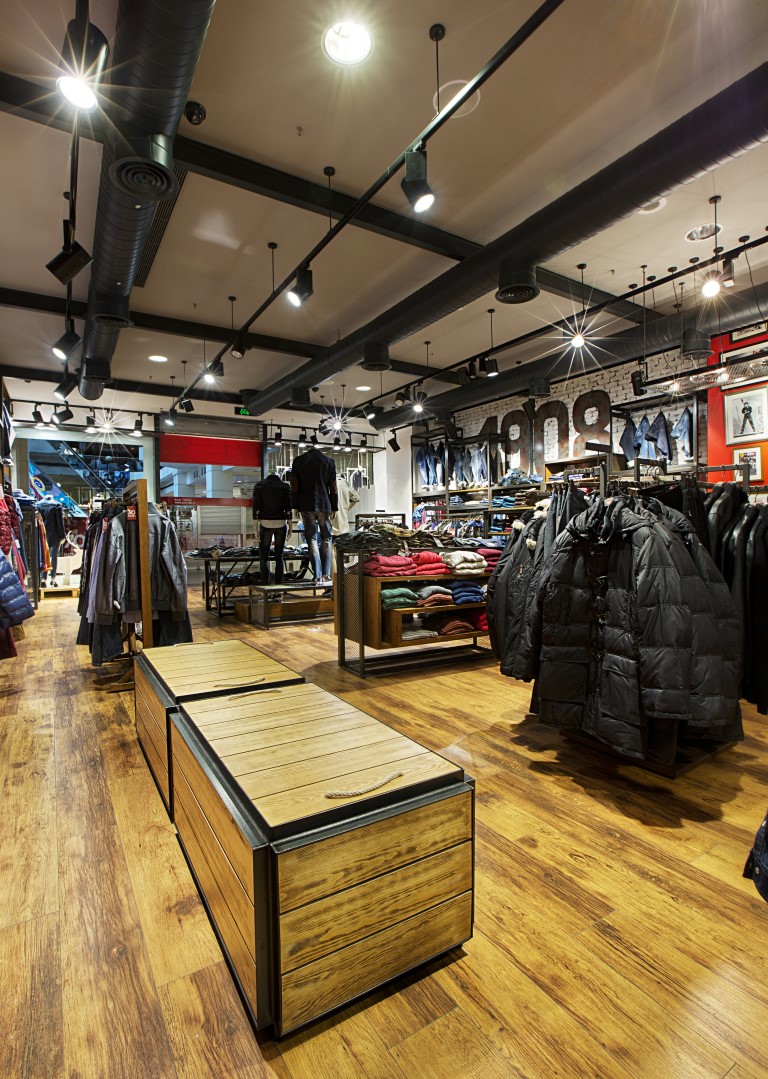 The Design Ideas Of Lee Cooper Store: With Effect Of Industrial ...