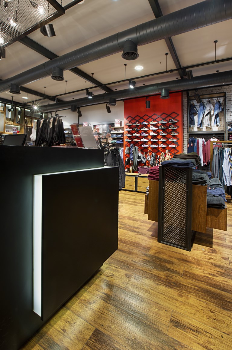 The Design Ideas Of Lee Cooper Store: With Effect Of Industrial ...