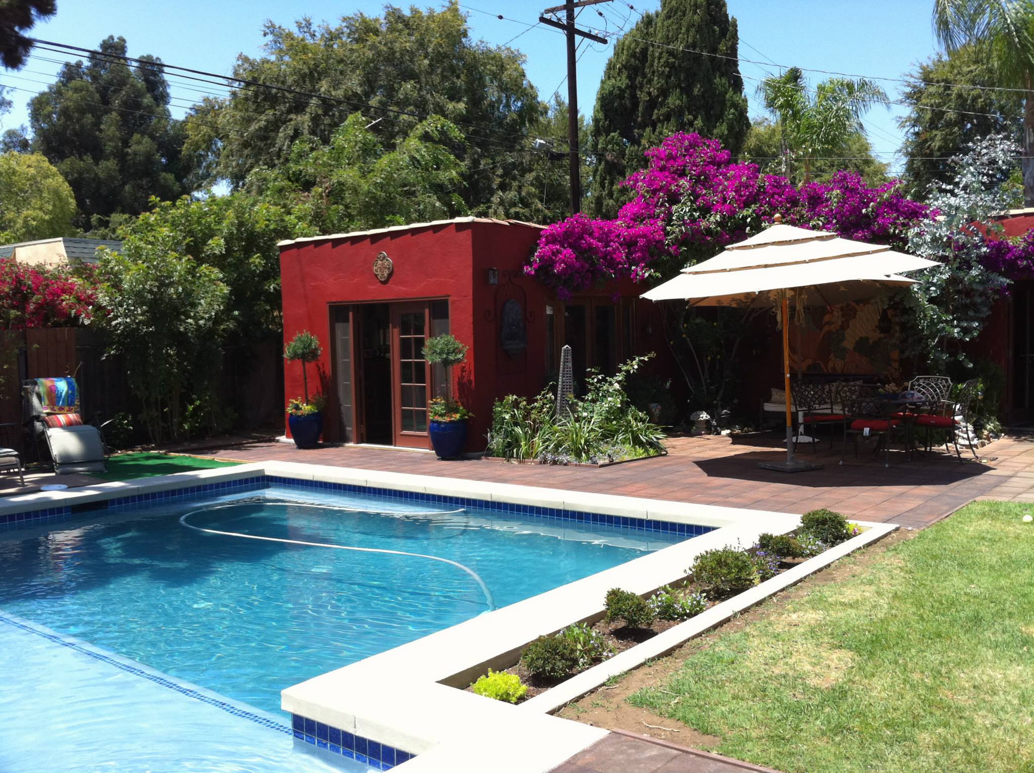 Long Beach Backyard Pool by Intex Design & Construction - Architizer