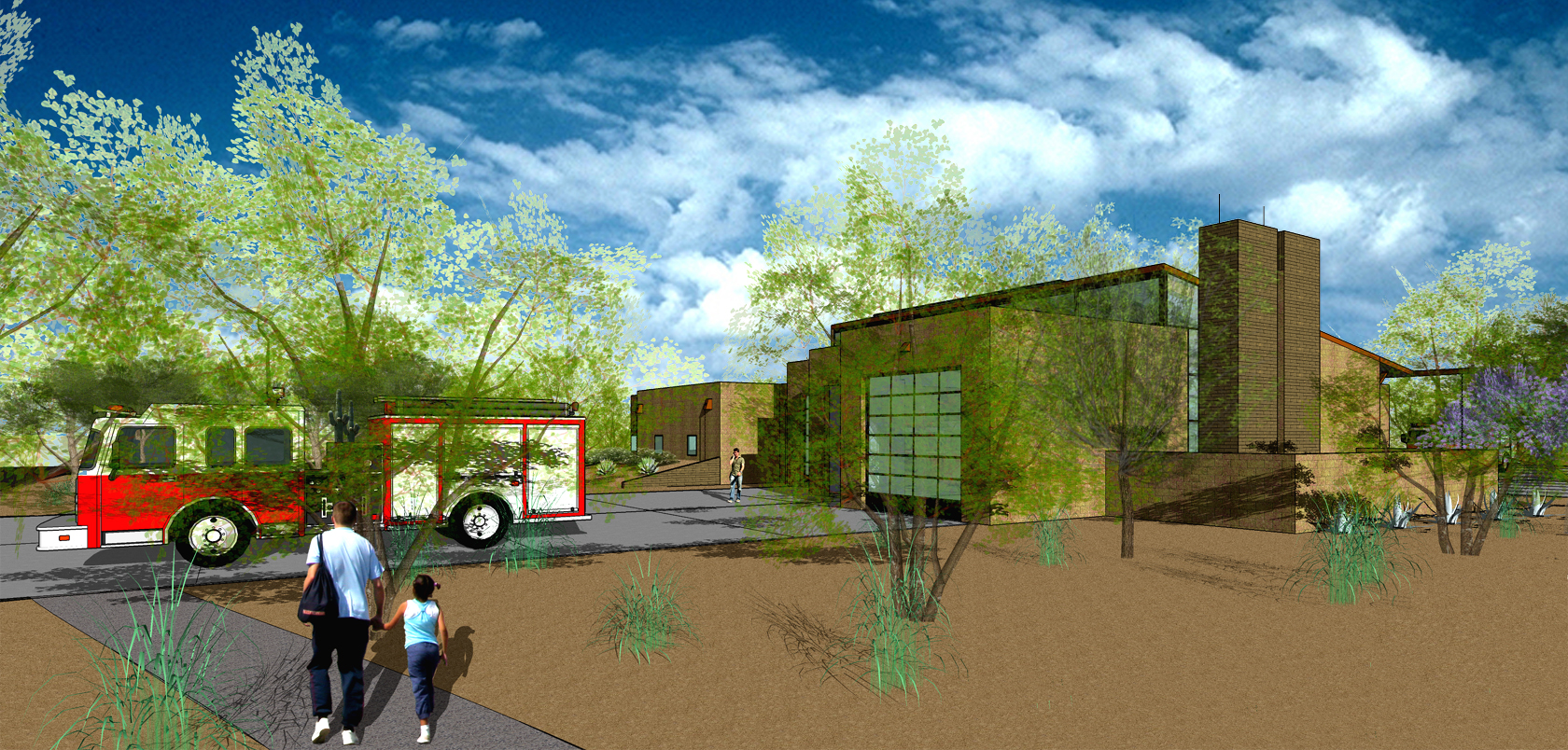 Paradise Valley Fire Admin +Station 2 by LEA Architects, LLC - Architizer
