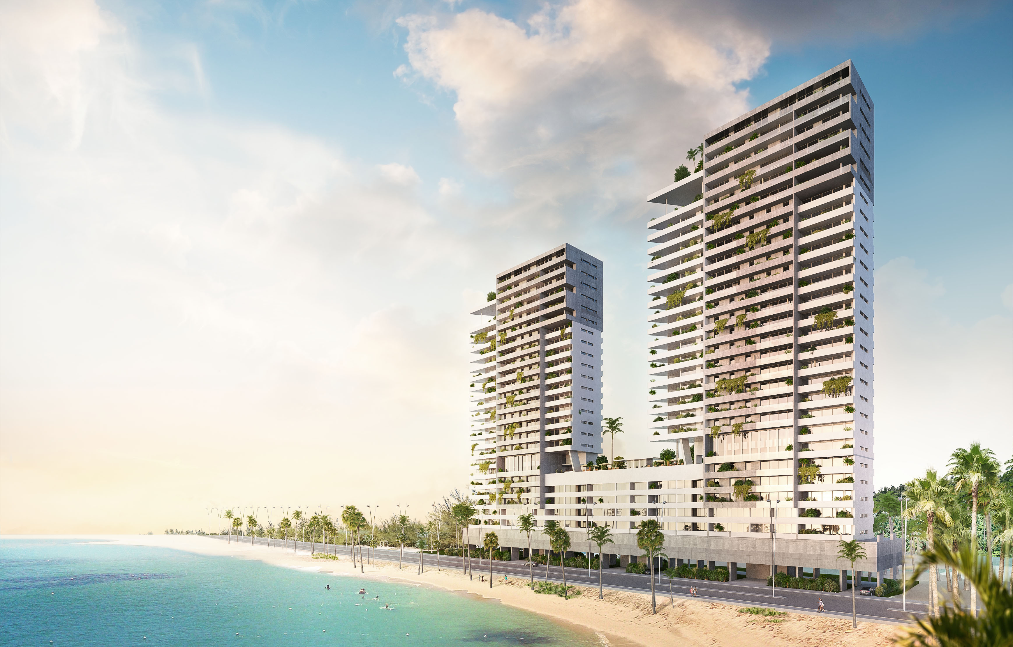 M TOWER in Maputo by BAEB - Bureau d'Architects Emmanuel Bouffioux ...