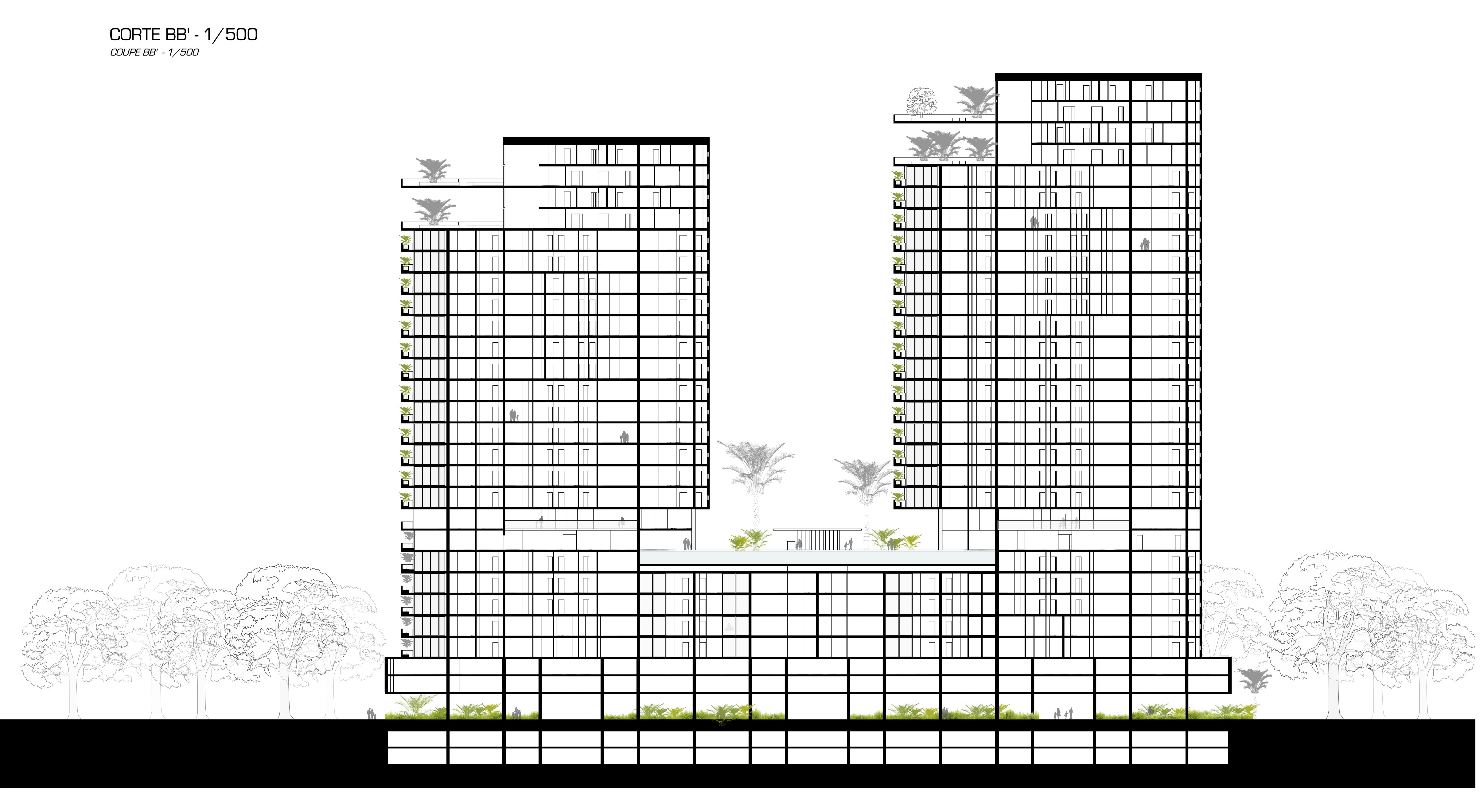 M TOWER in Maputo by BAEB - Bureau d'Architects Emmanuel Bouffioux ...