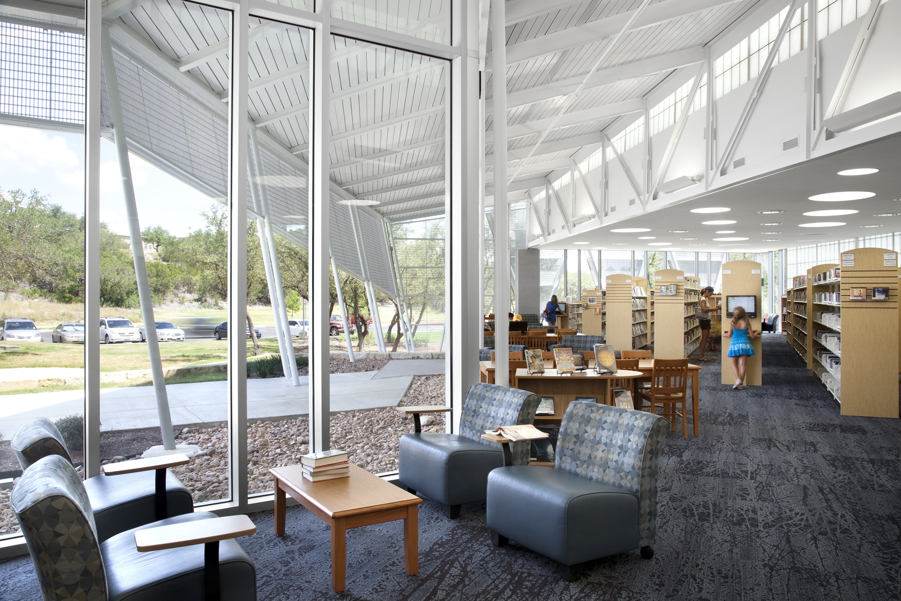 Parman Library at Stone Oak by Marmon Mok Architecture - Architizer