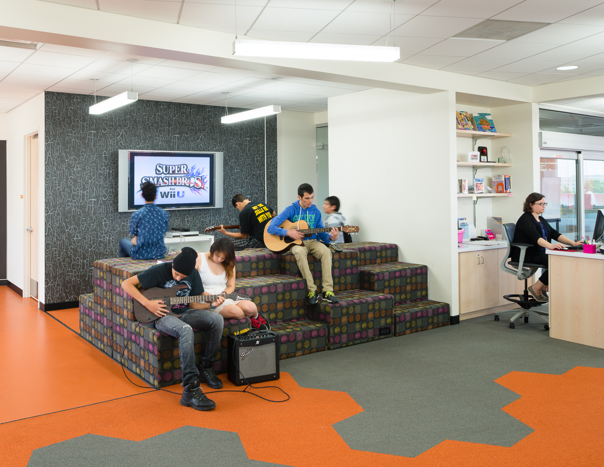 City of San Antonio Central Library Renovations: Teen Center by Marmon ...