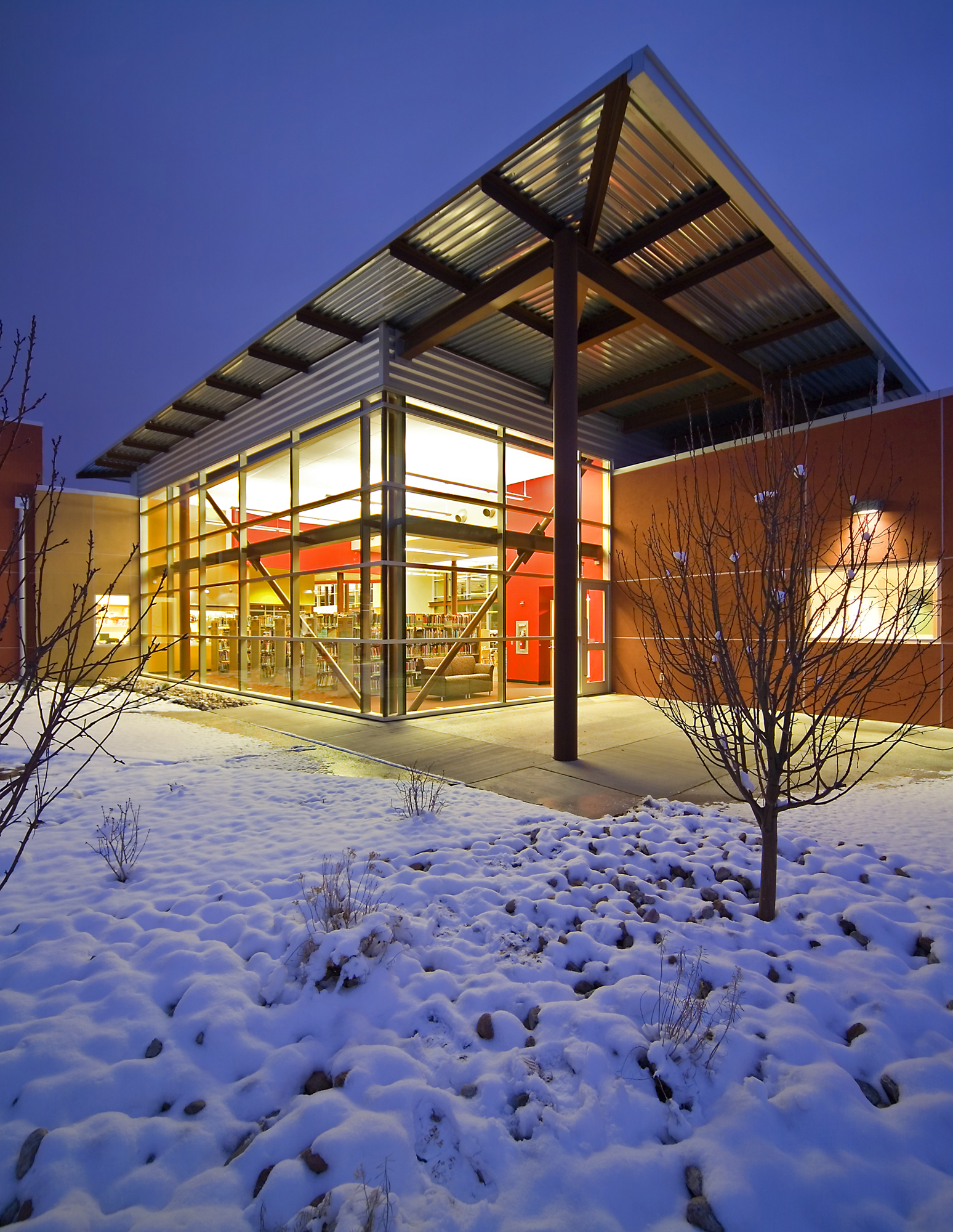 Loma Colorado Public Library by Hidell and Associates Architects ...