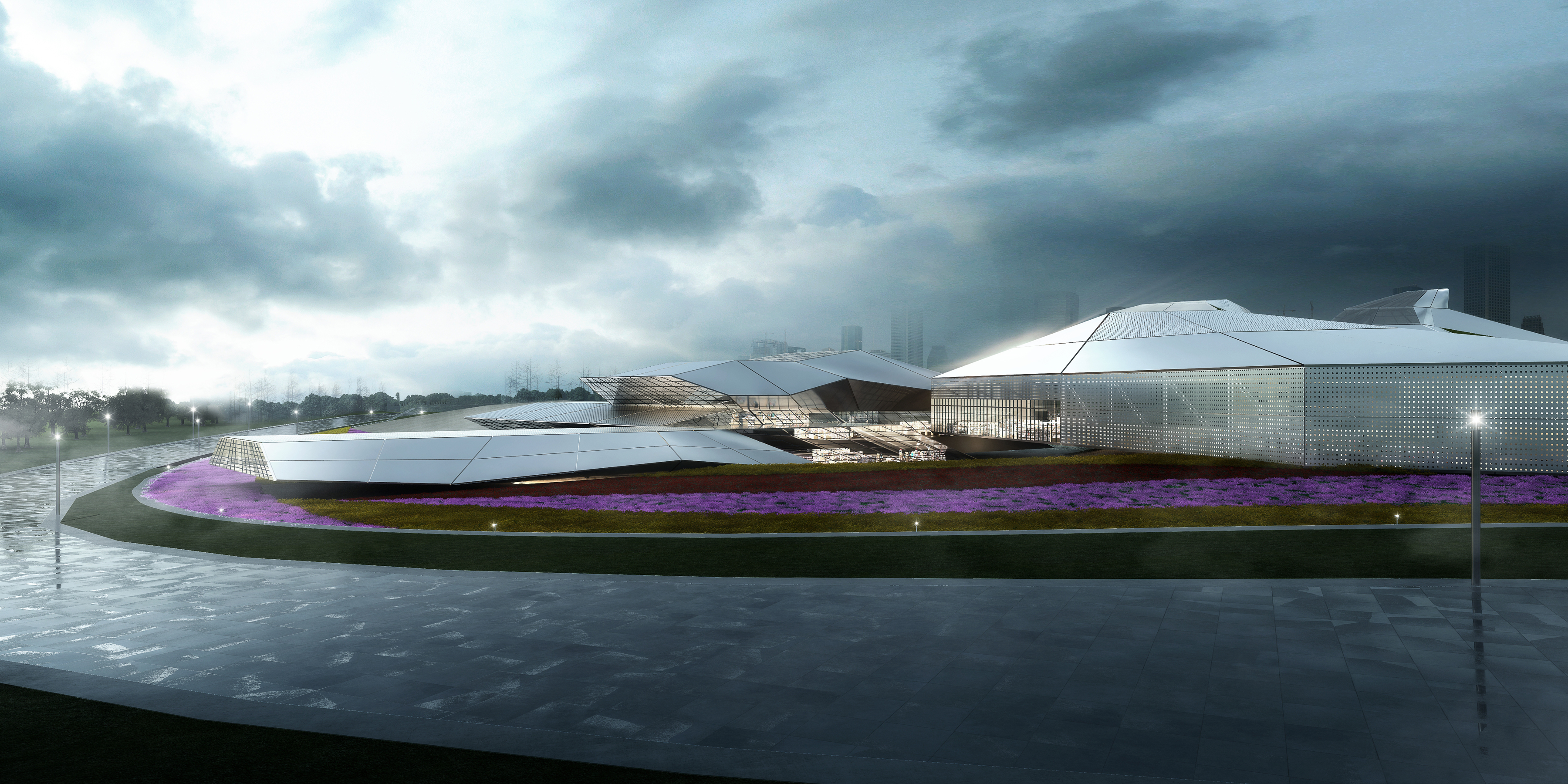 Houston Library and Exhibition Center by MA2 - Architizer