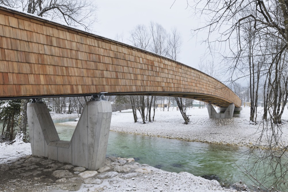 Bicycle Bridge Across the Sava River - Architizer