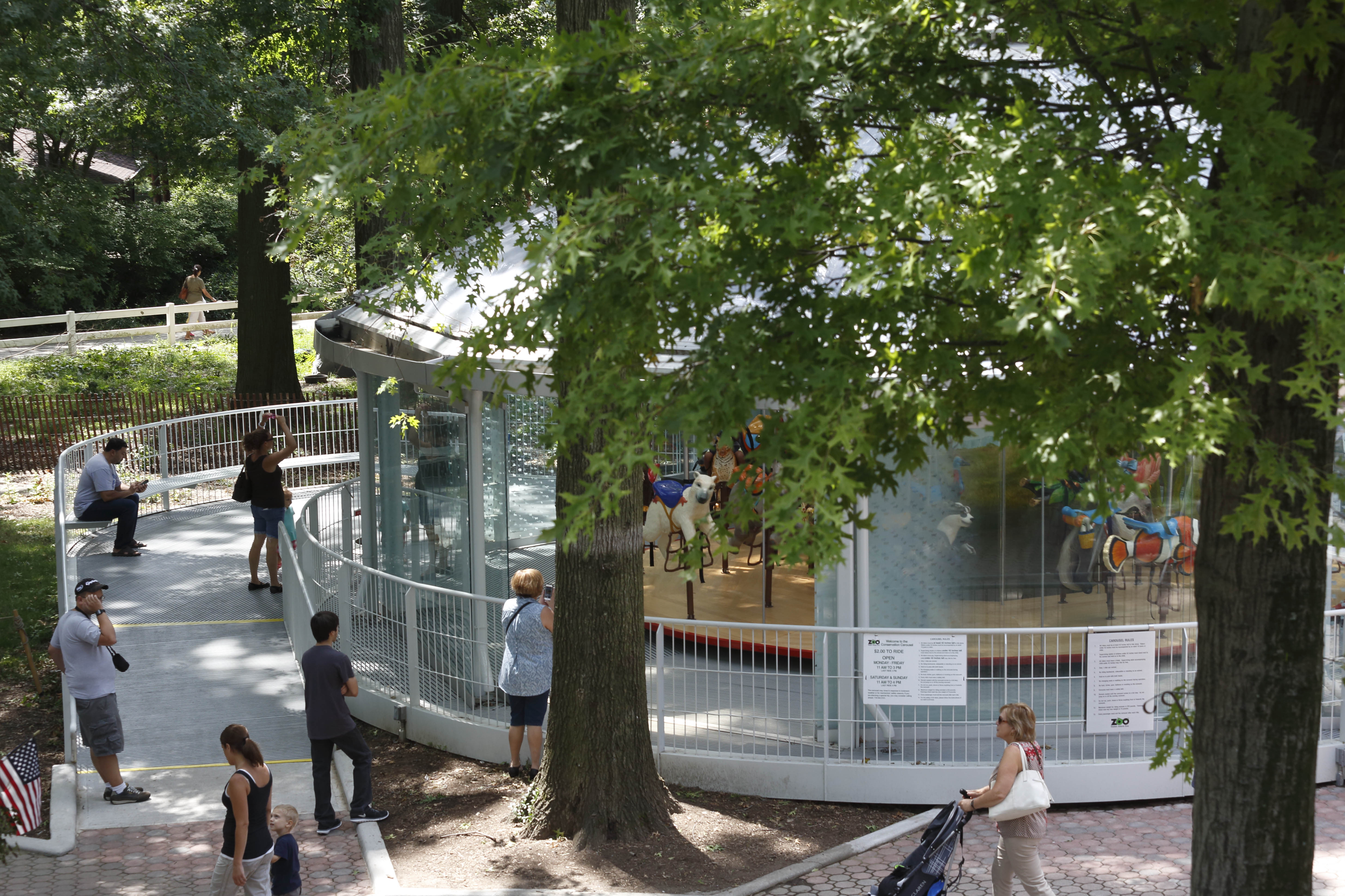 Staten Island Zoo Carousel Enclosure by SLADE ARCHITECTURE - Architizer
