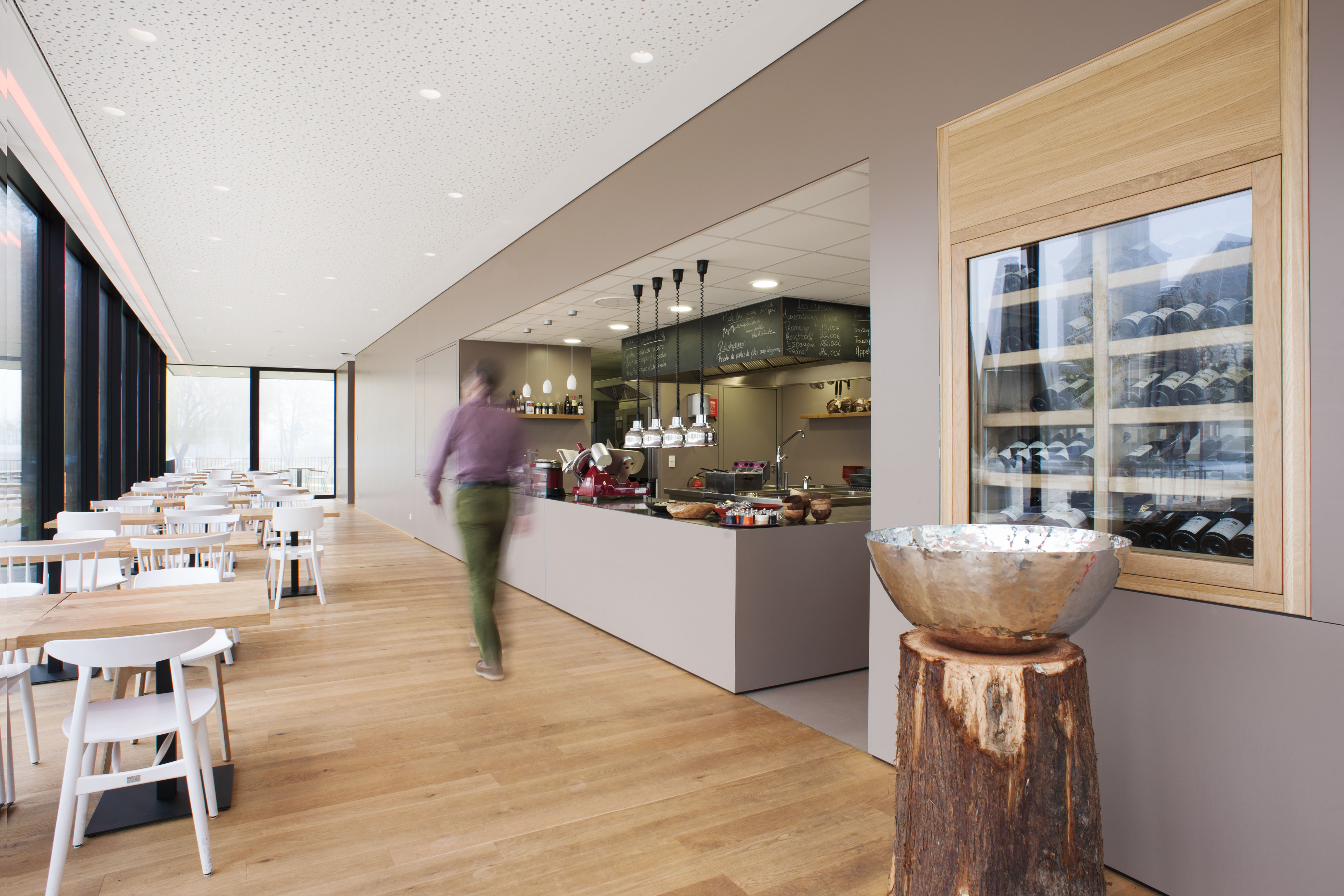 Restaurant - Pavillon B13, Bertrange (Luxembourg) by WW+ architektur ...