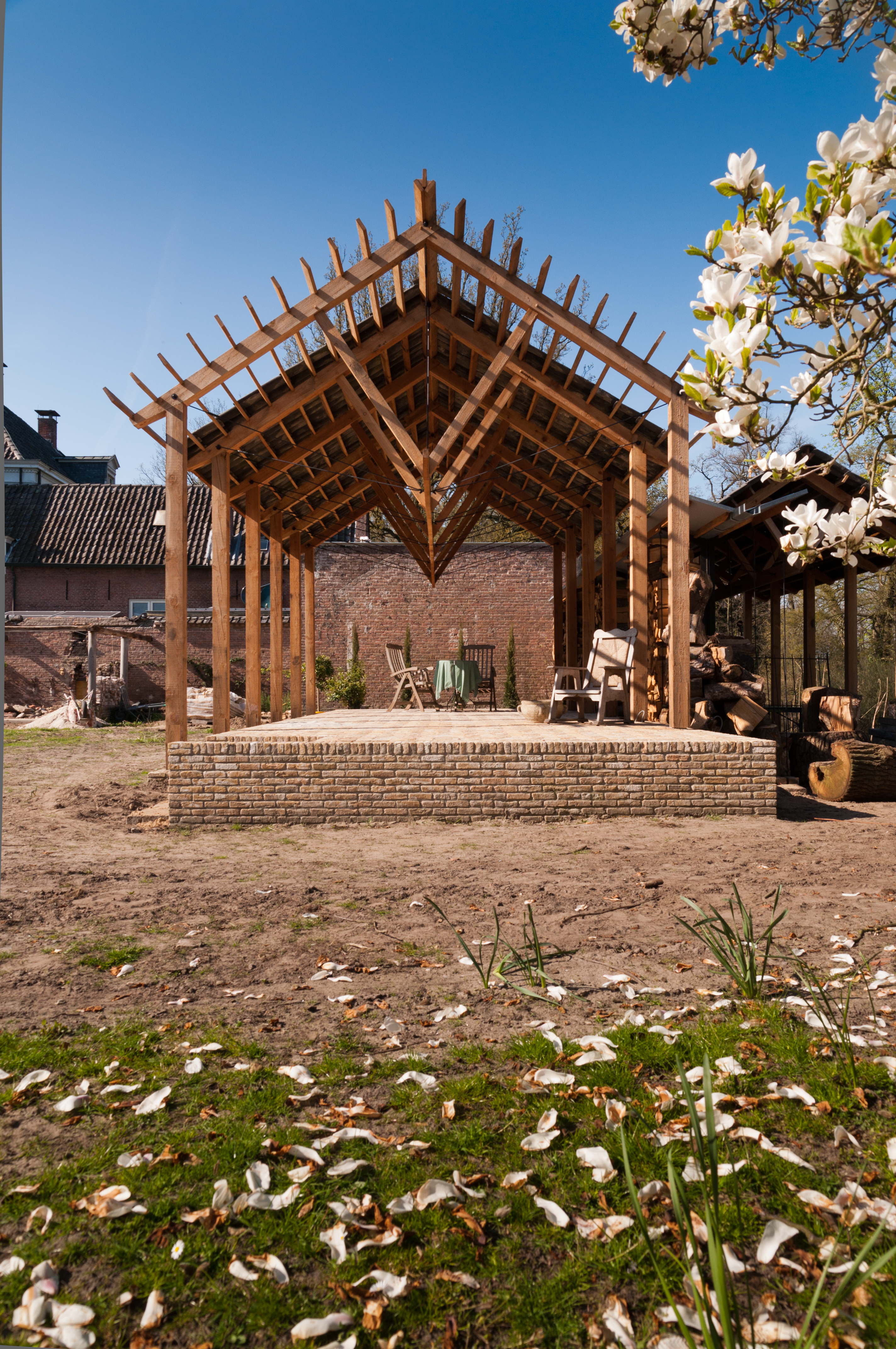 timber pavilion by deBOSSA - Architizer