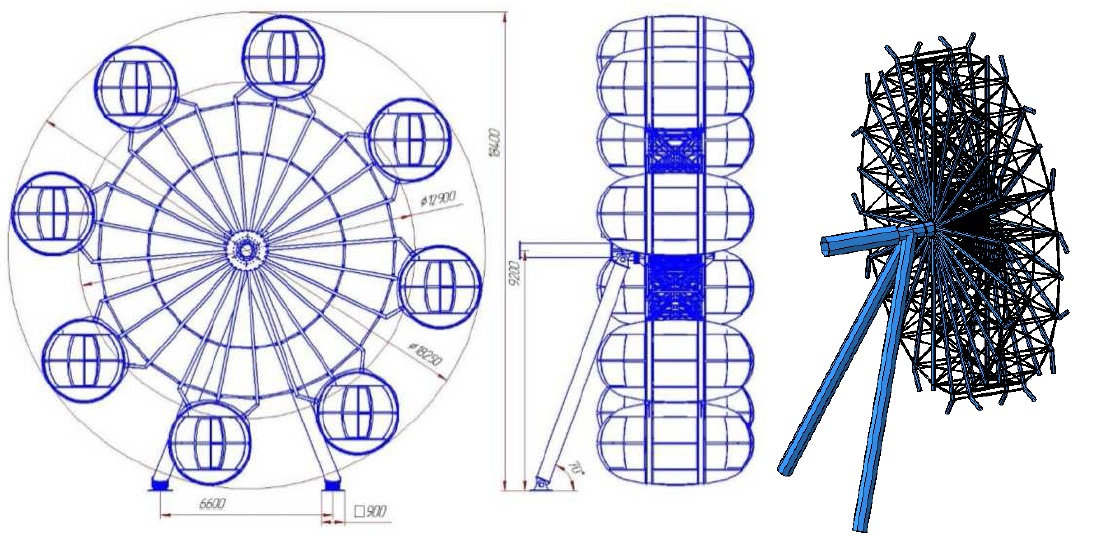 UNIQUE FERRIS WHEEL by AOS - Architizer