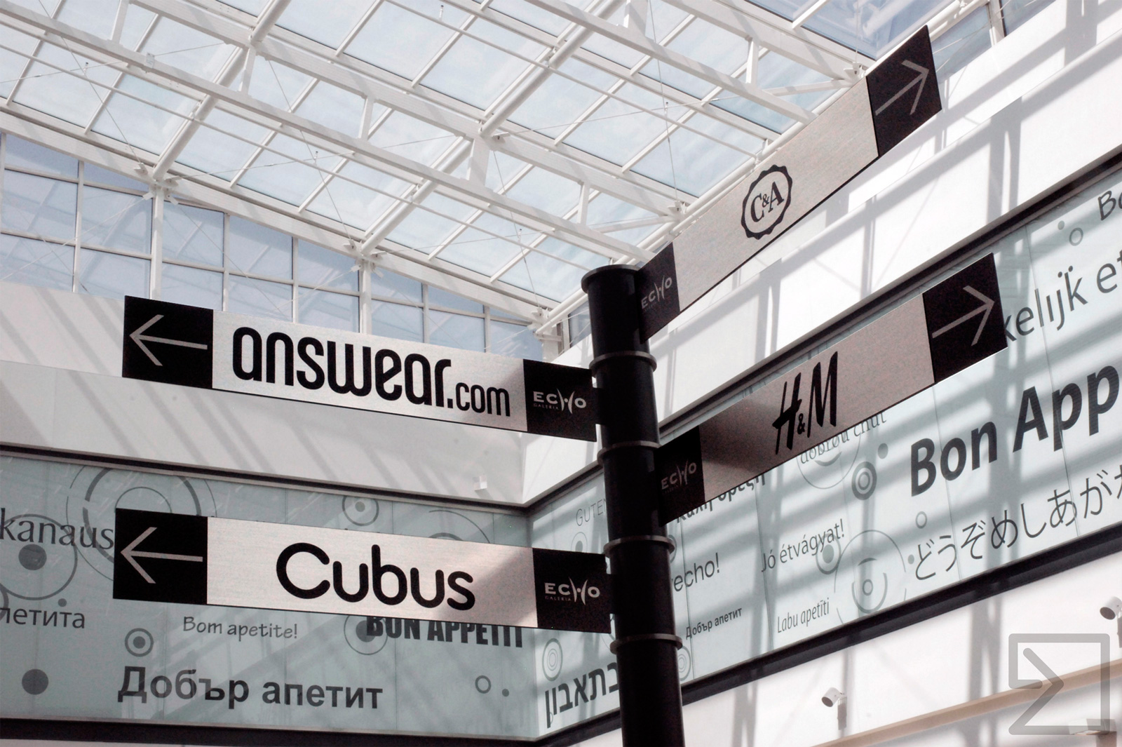 Visual Information Systems in a shopping centre by KONTEKST Retail ...