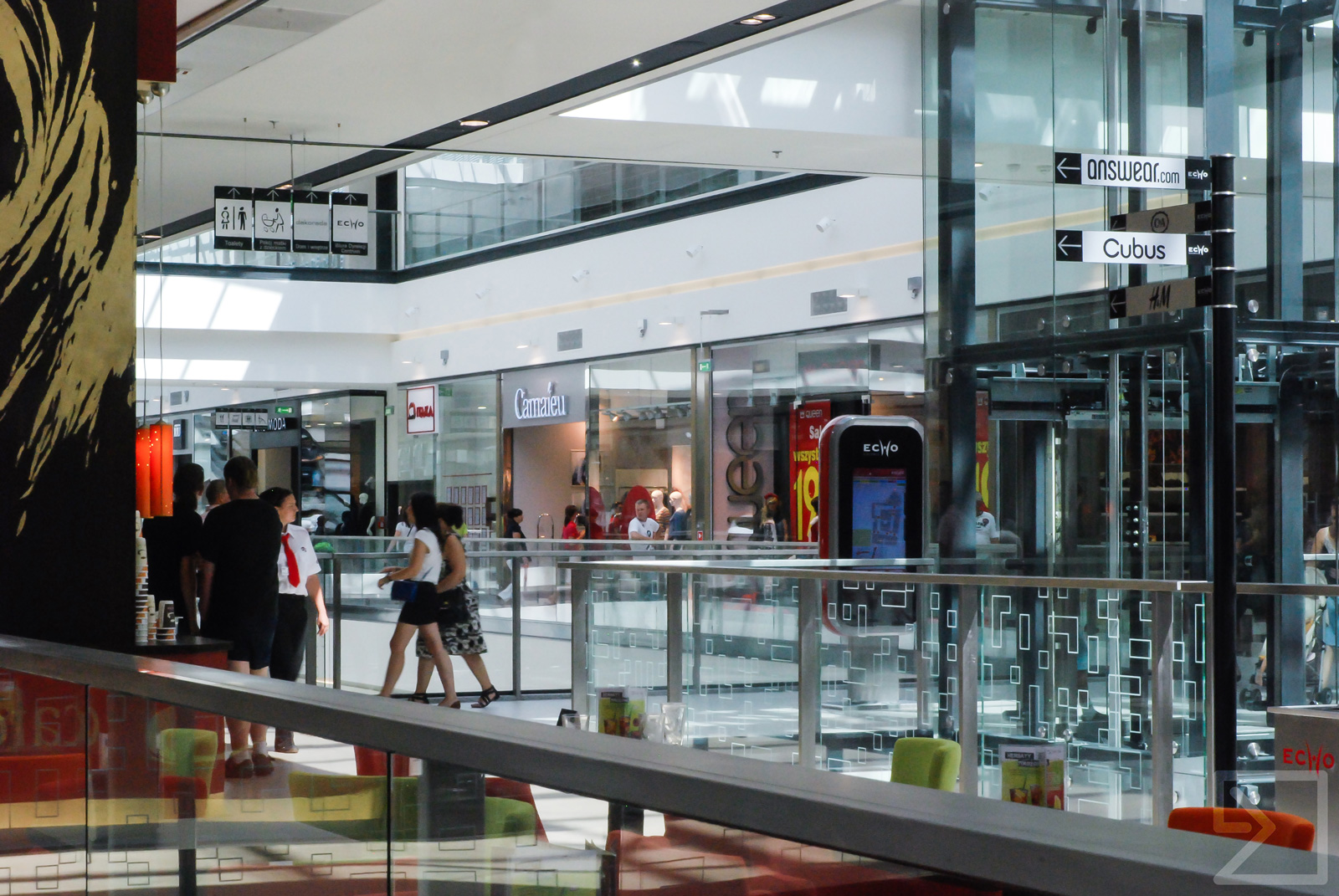 Visual Information Systems in a shopping centre by KONTEKST Retail ...