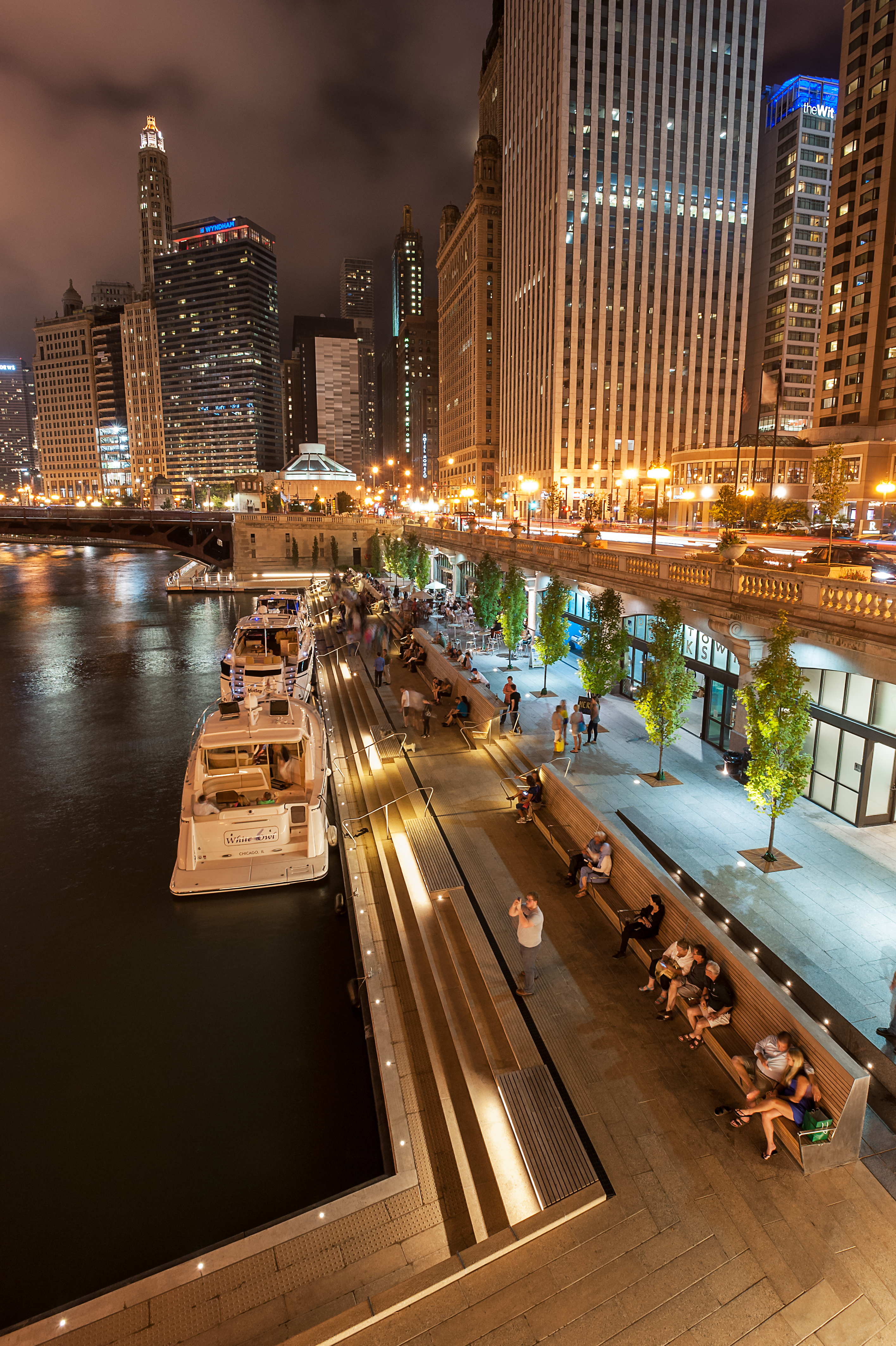 Chicago Riverwalk by Sasaki, Ross Barney Architects - Architizer
