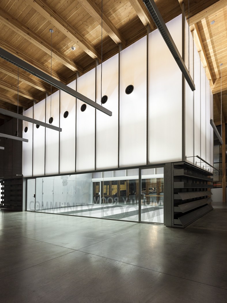 Stapleton Library (Lighting Design) by Cline Bettridge Bernstein ...