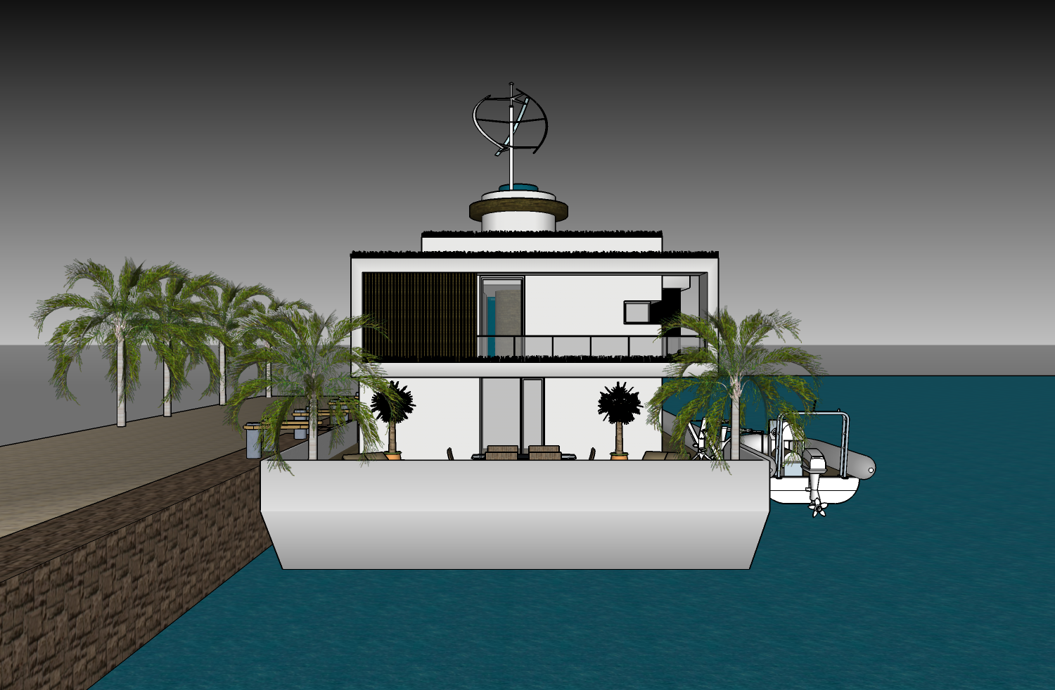 Houseboat Rentals Lake Powell Canal de Barge in Miami Ocean Docks 🏄 ...