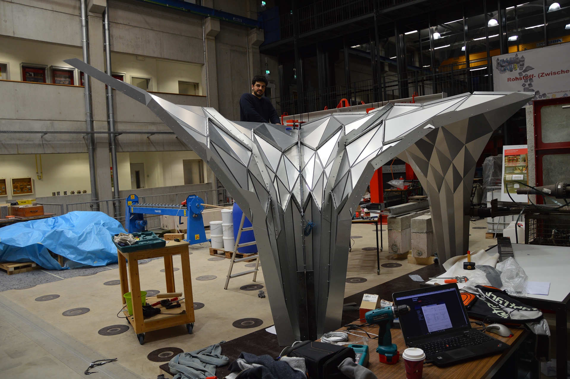 Origami pavilion by Tal Friedman Architecture - Architizer