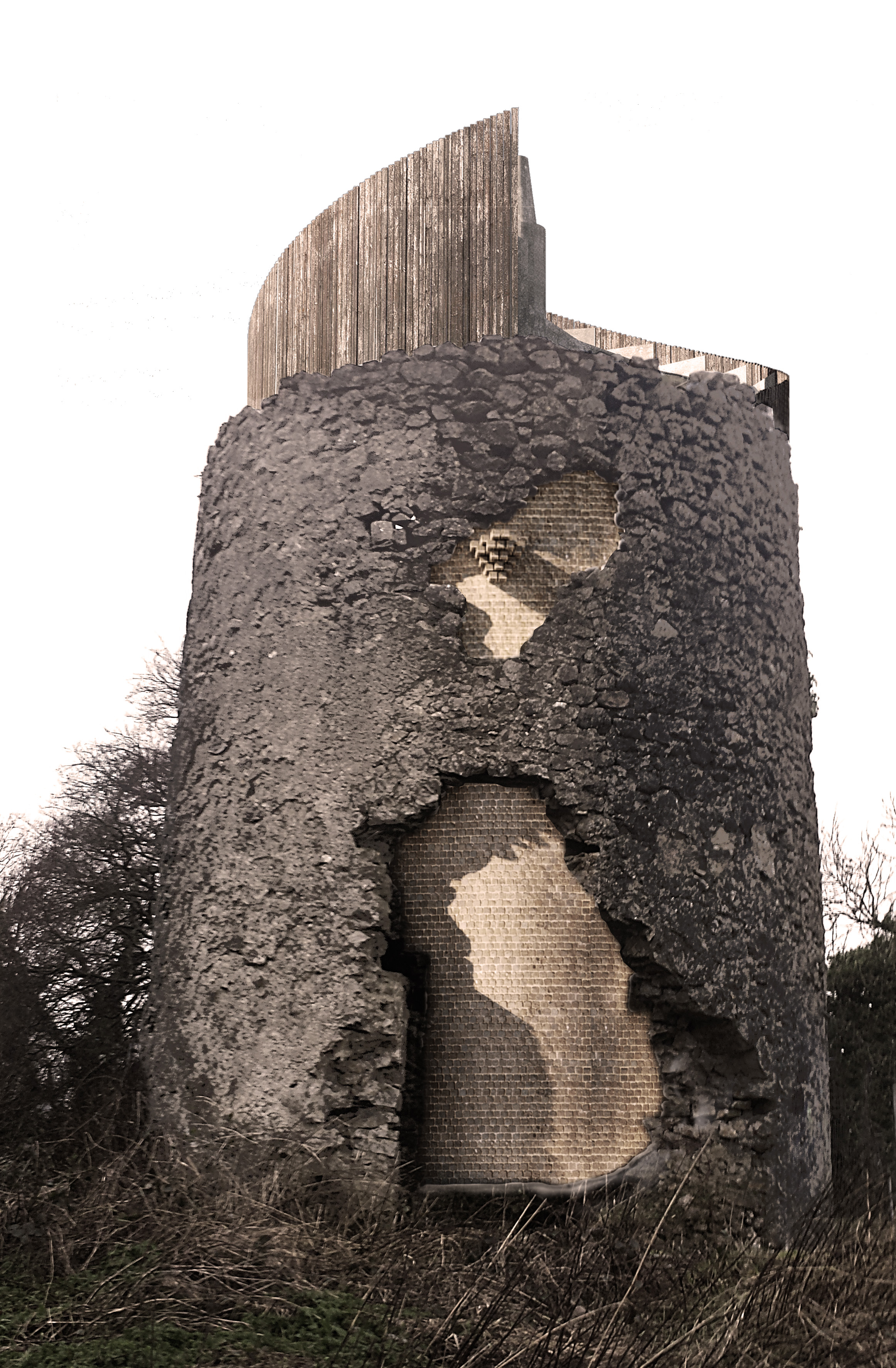 18th Century Windmill Ruin - Camera Obscura by Broadstone Architects ...