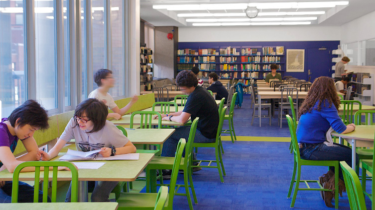 Stuyvesant High School Library by HMA2 Architects - Architizer