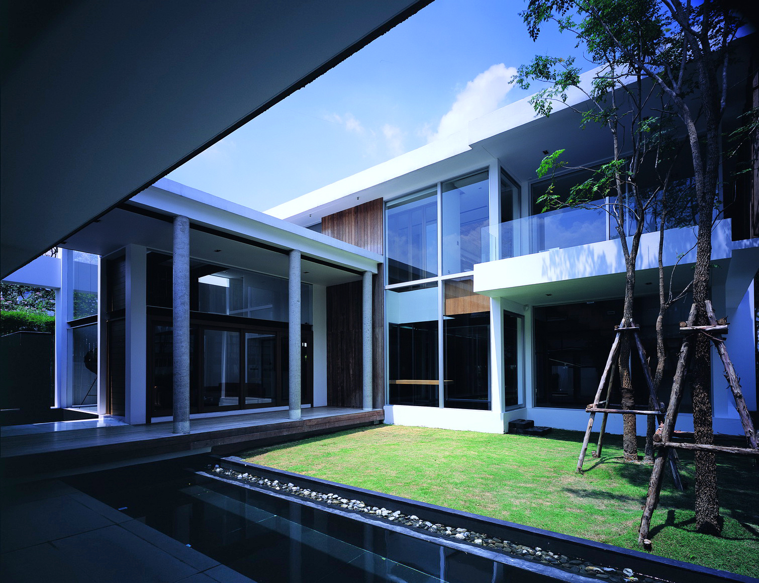 dindang house by Archimontage Design Fields Sophisticated - Architizer
