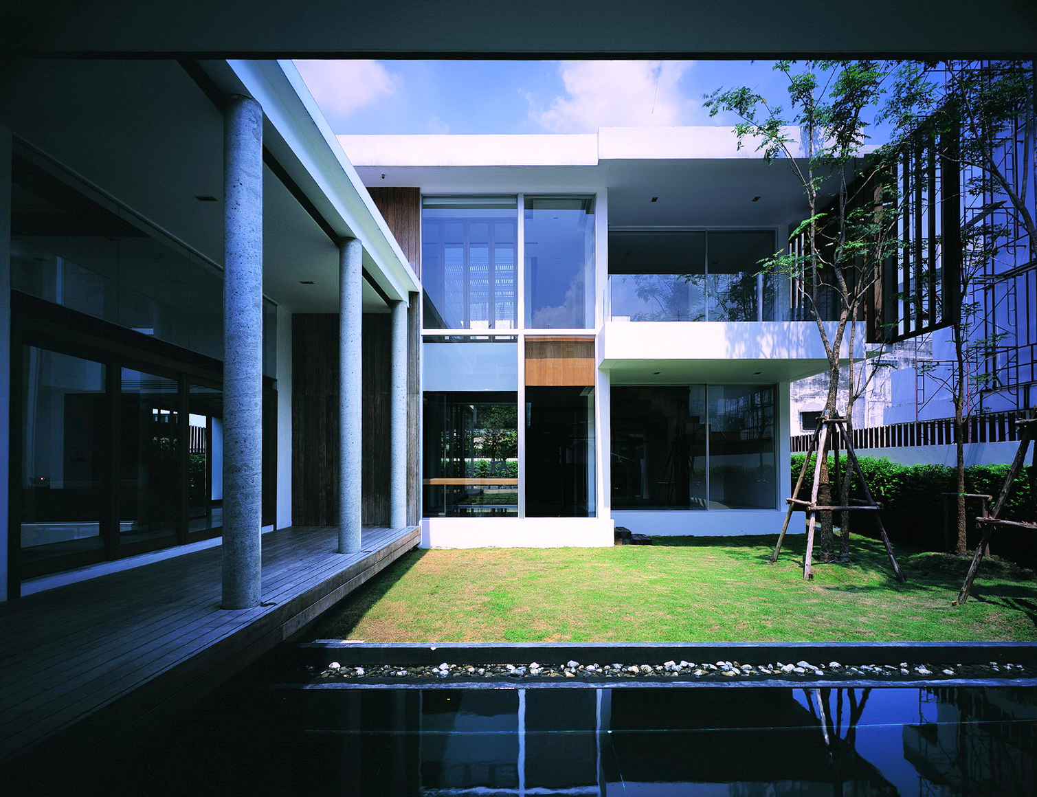 dindang house by Archimontage Design Fields Sophisticated - Architizer