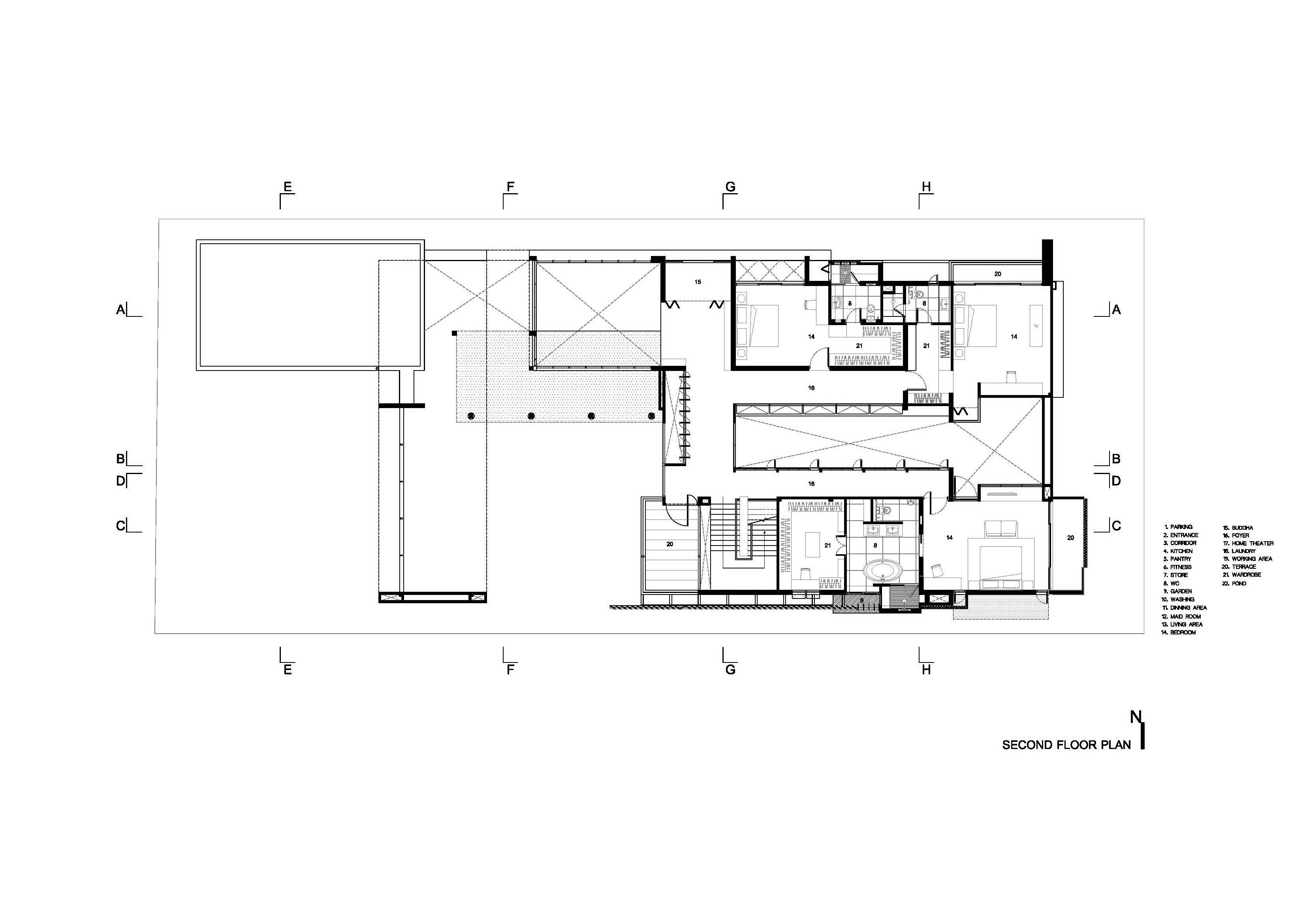 dindang house by Archimontage Design Fields Sophisticated - Architizer