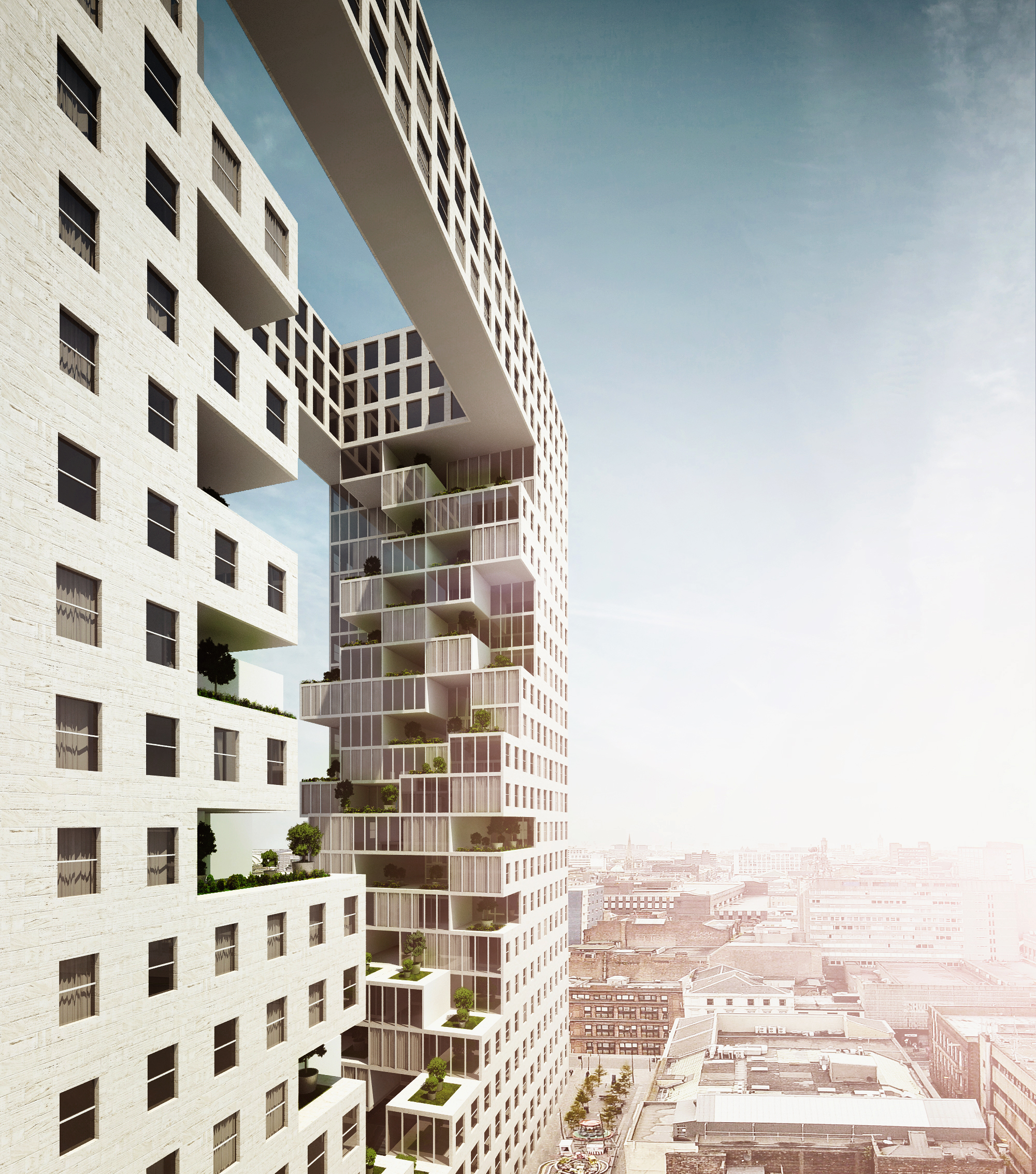 Vandad Ecologic Tower by 2r-studio Visualization Studio - Architizer