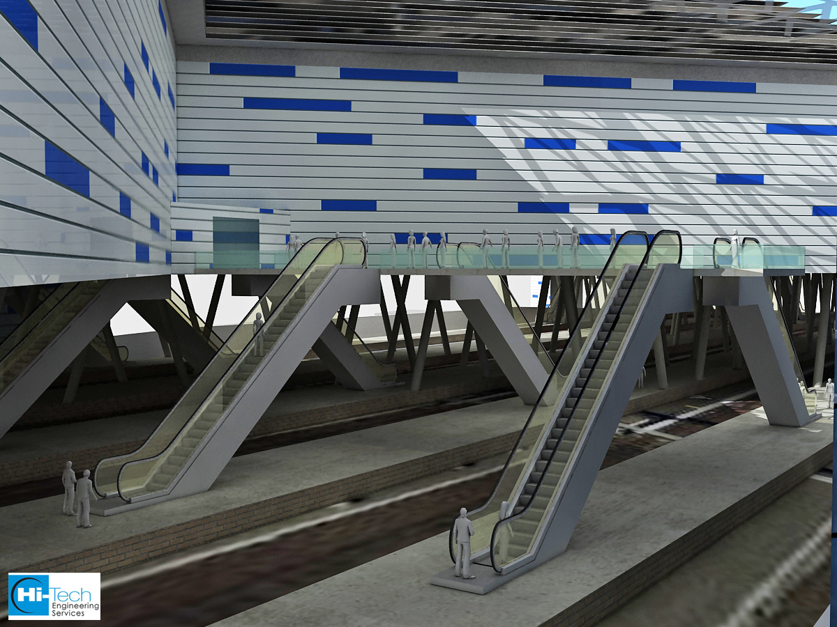 Design Mixed Use Building above an Existing Rail Yard in Brisbane ...