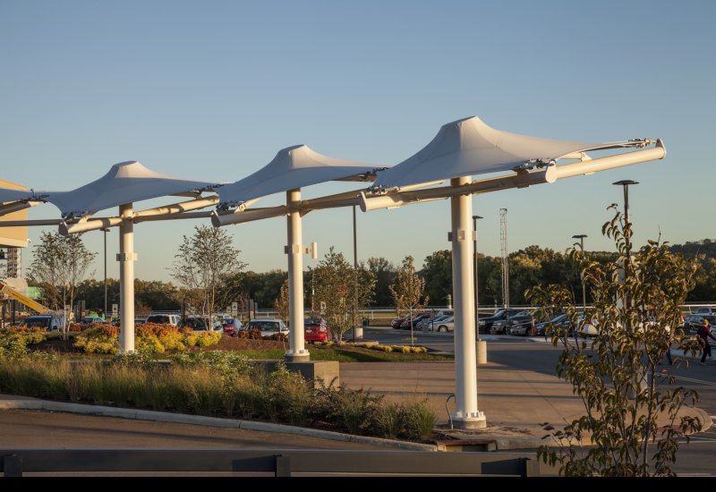 Belterra Park Entry/Bus Canopies by Marnell Architecture - Architizer
