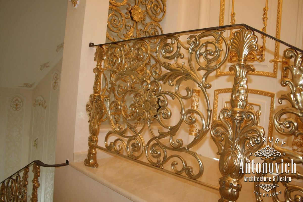 Stairs made of brass from Antonovich Design by LUXURY ANTONOVICH DESIGN ...