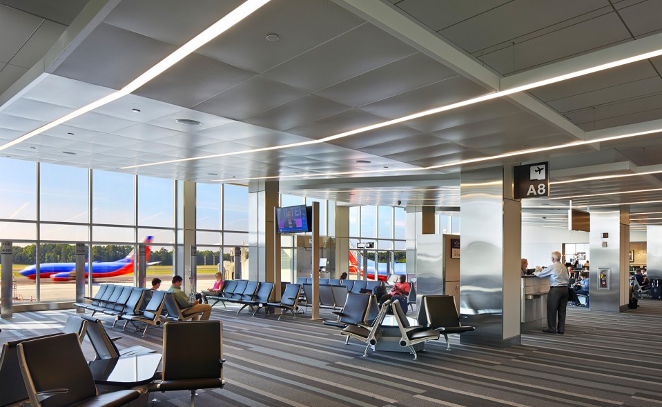 RDU Terminal 1 Renovation by Clark Nexsen - Architizer